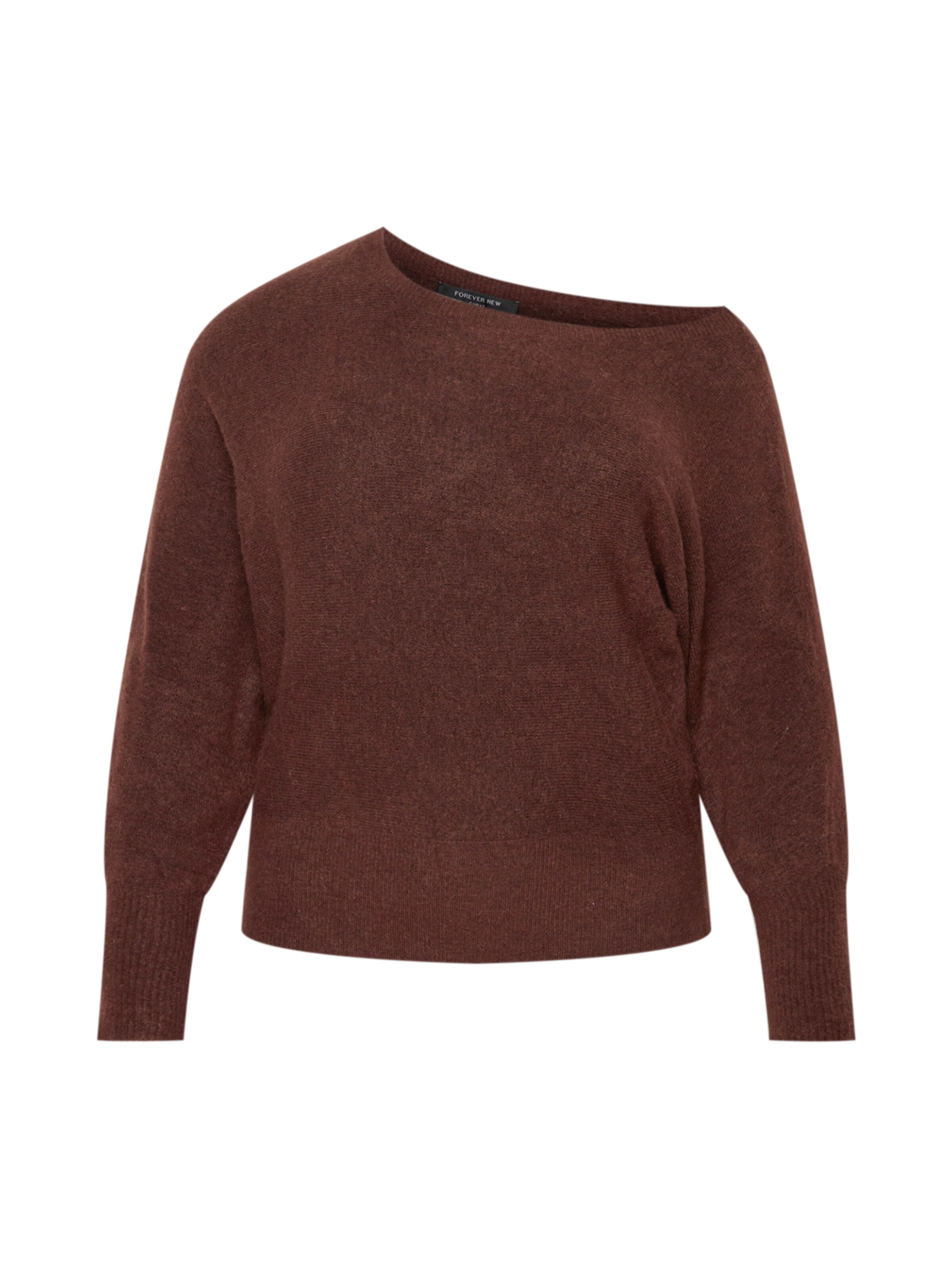 Forever New Curve Pullover 'Madelyn' in Dunkelbraun | ABOUT YOU