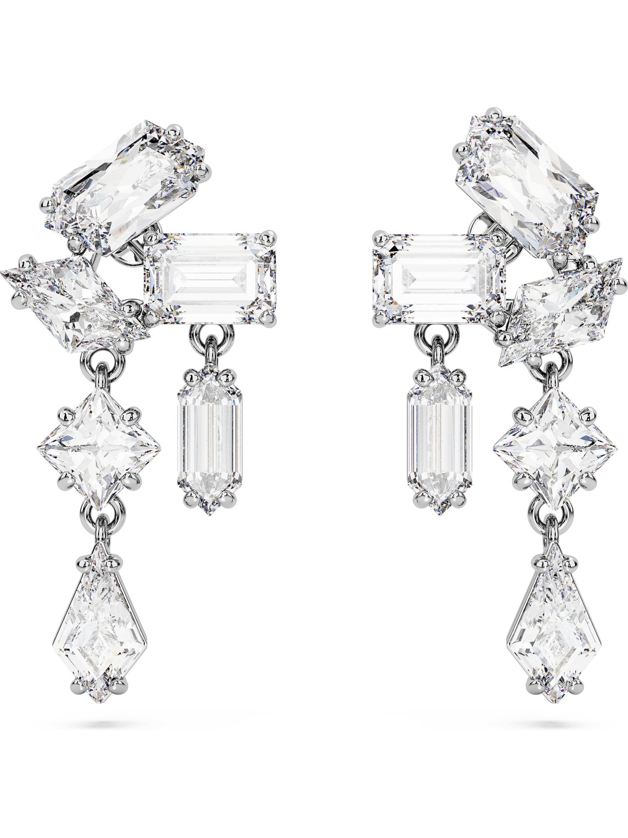 Swarovski diamond drop earrings store