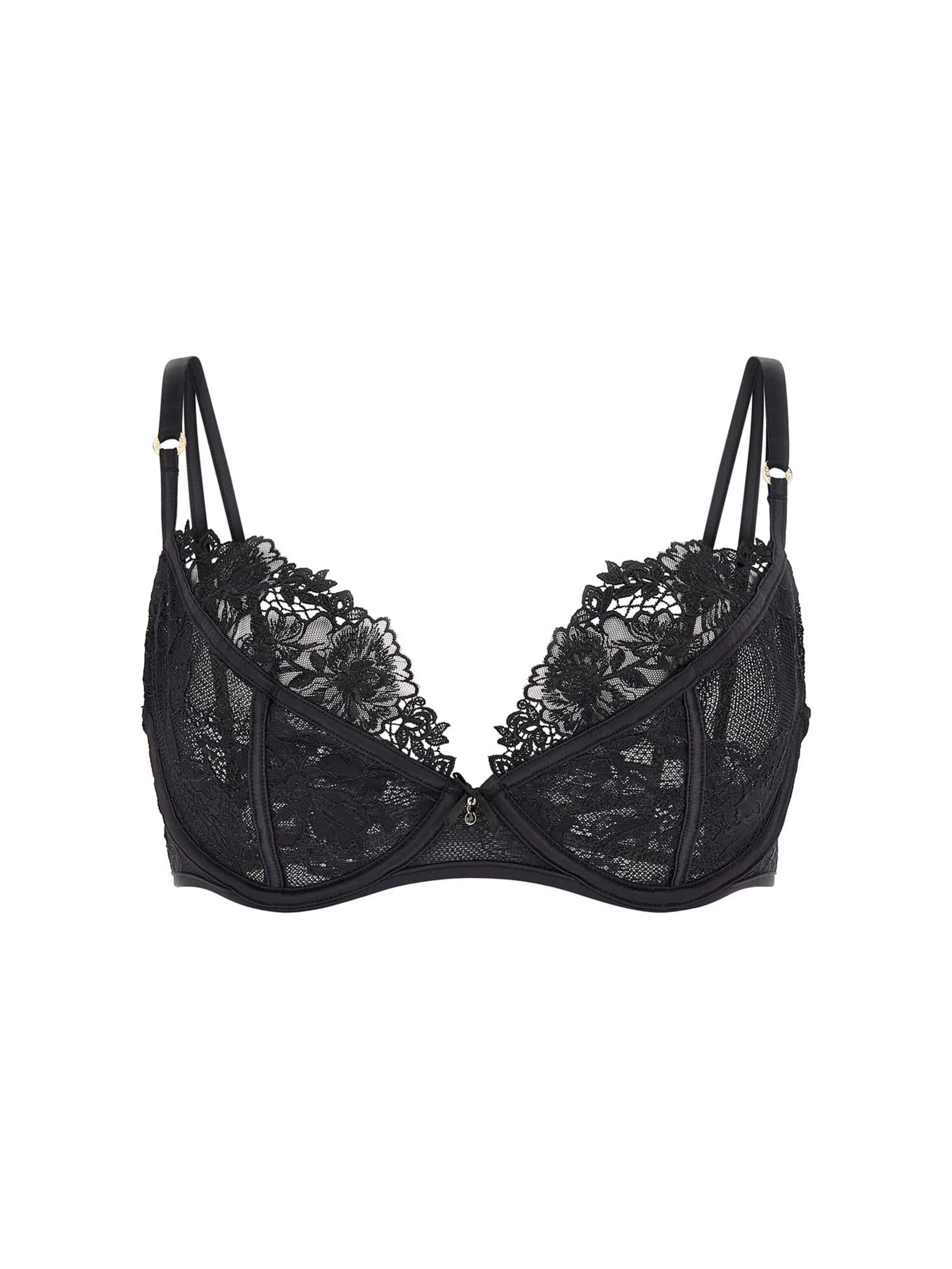 GUESS Balconette BH 'Rebecca' in Schwarz | ABOUT YOU