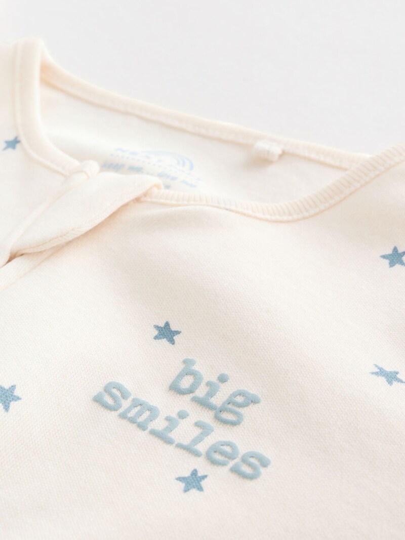 Next Pijamale pe Crem, Azuriu, Albastru Deschis | ABOUT YOU