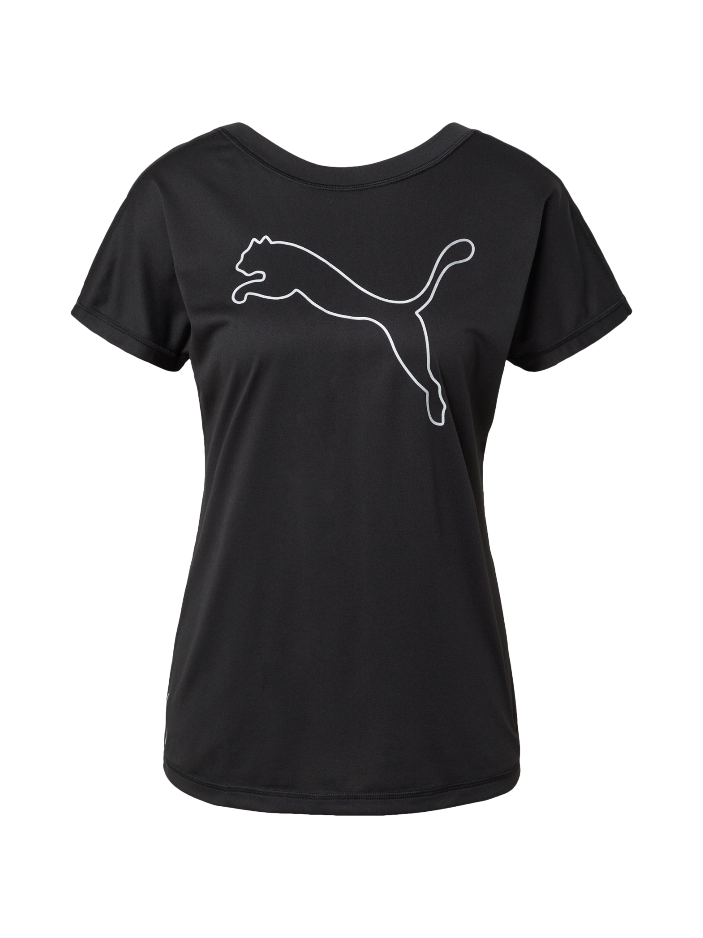 PUMA Performance Shirt 'Train Fav Cat' in Grey | ABOUT YOU
