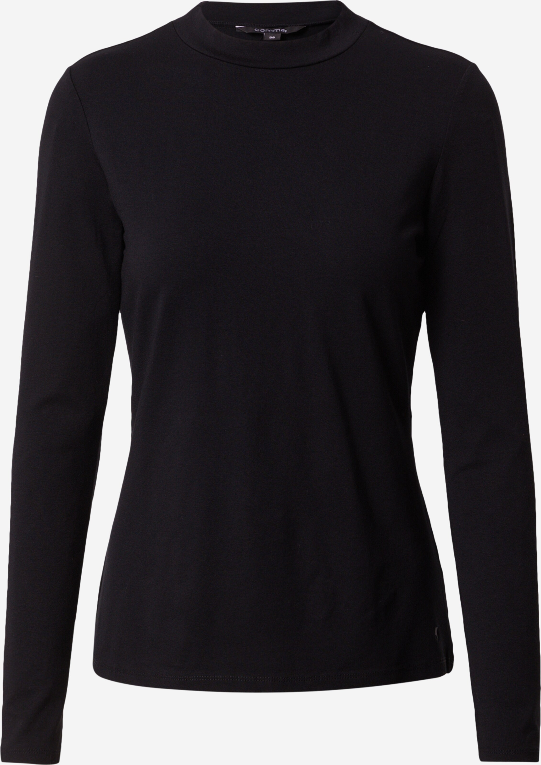 COMMA Shirt in Zwart | ABOUT YOU