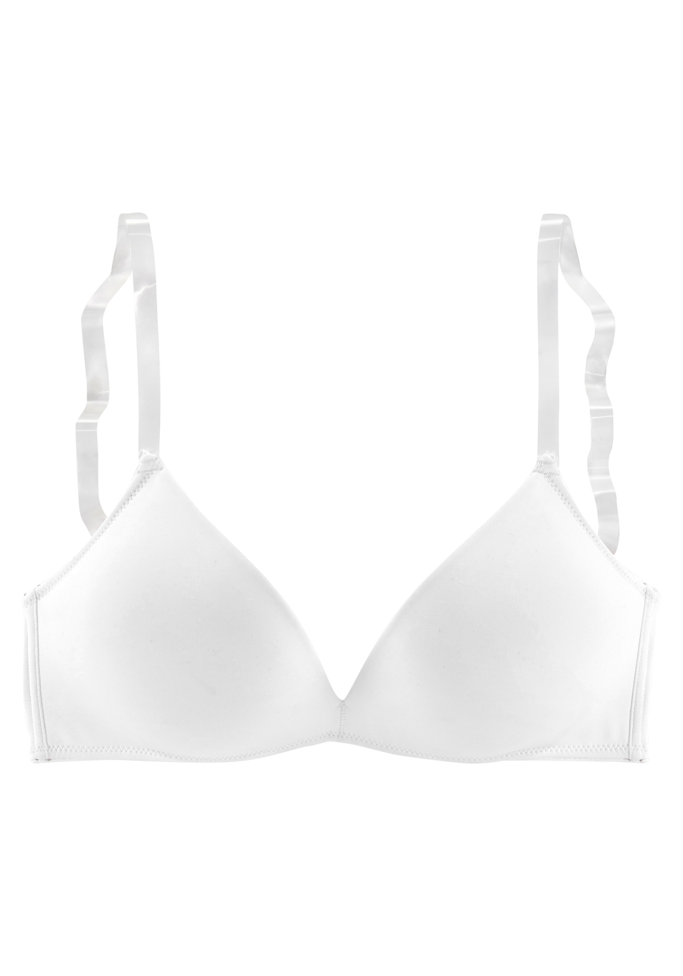 LASCANA Triangle Bra in White | ABOUT YOU