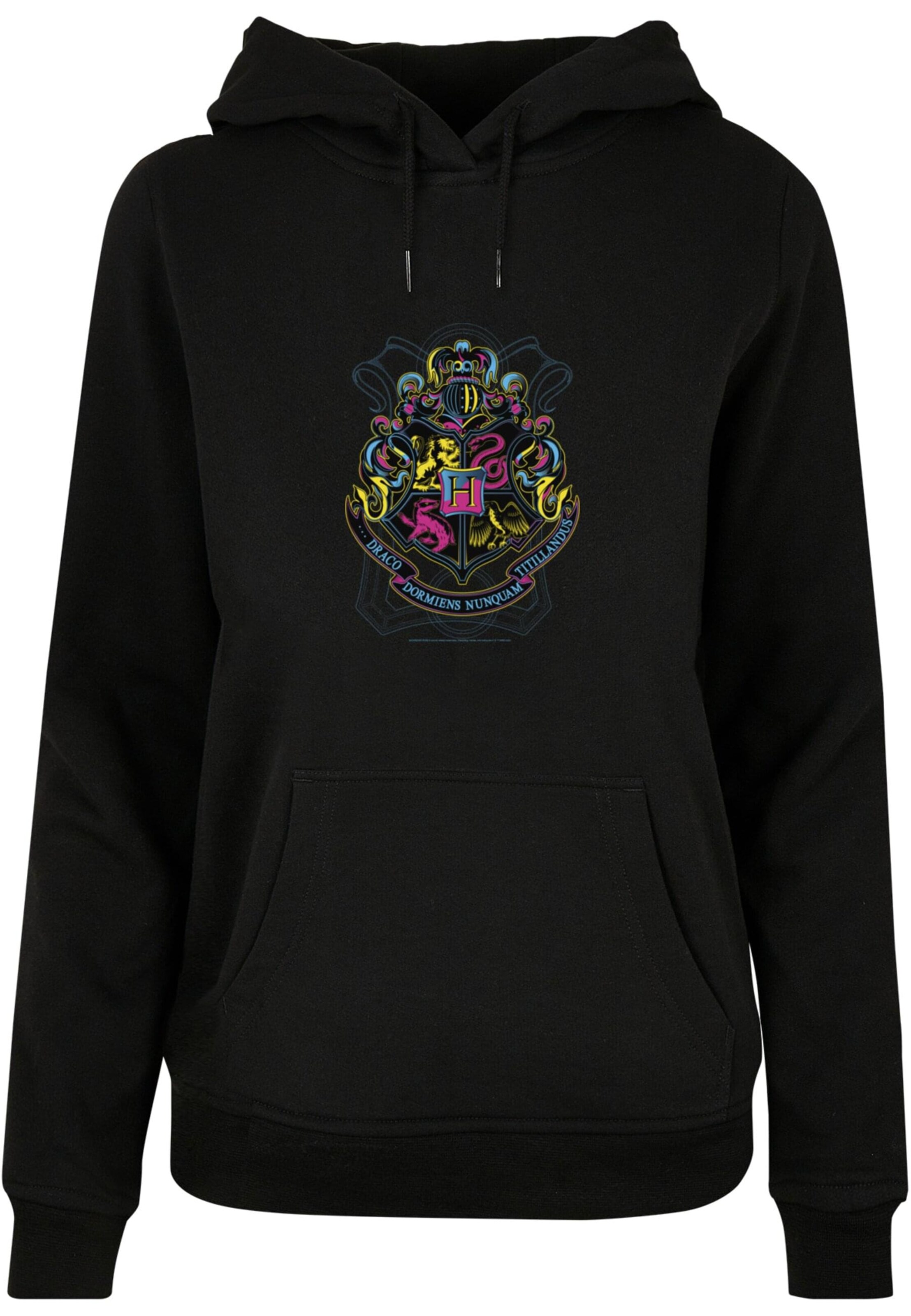 ABSOLUTE CULT Sweatshirt 'Harry Potter - Neon Hogwarts' in Schwarz ...