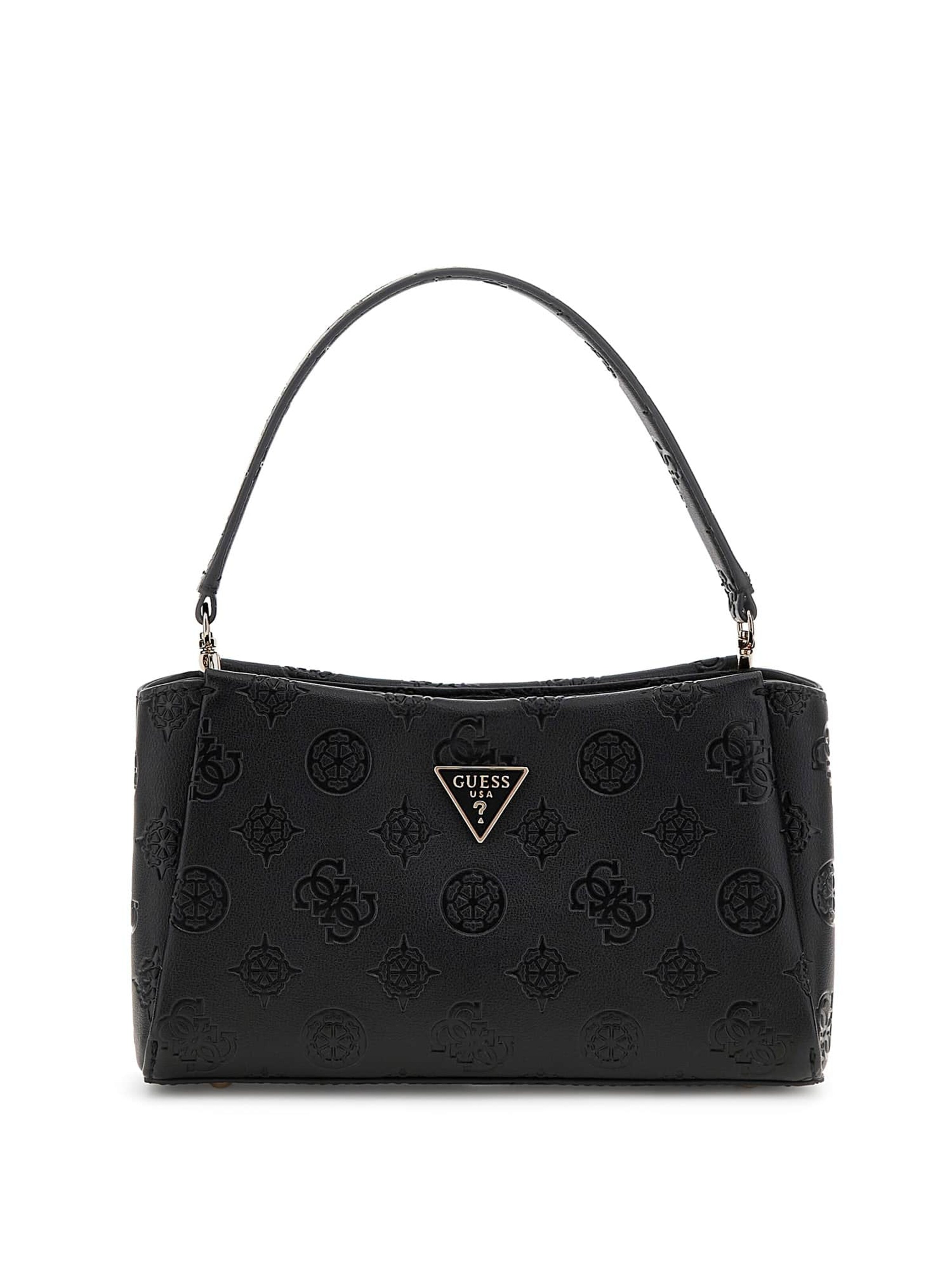 GUESS Handtas 'Tisha' in Zwart | ABOUT YOU