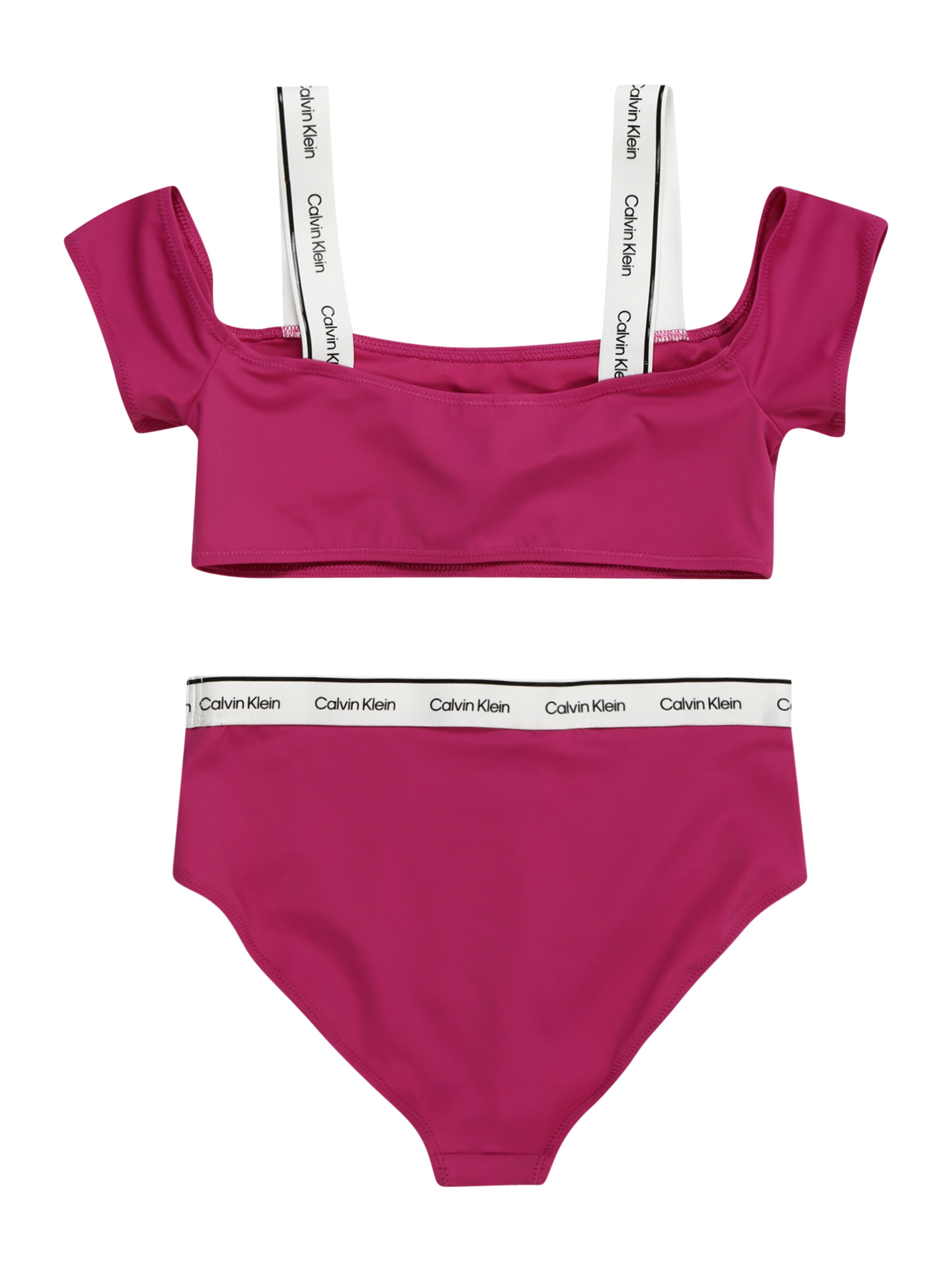 Calvin Klein Swimwear Μπικίνι 'Meta Legacy' σε Μούρο | ABOUT YOU