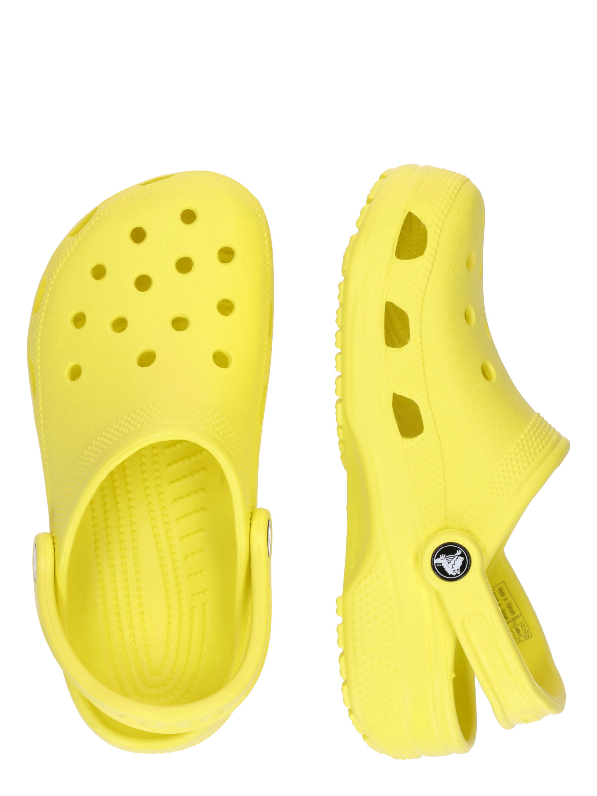 Crocs Sapato baixo 'Classic' em Amarelo | ABOUT YOU