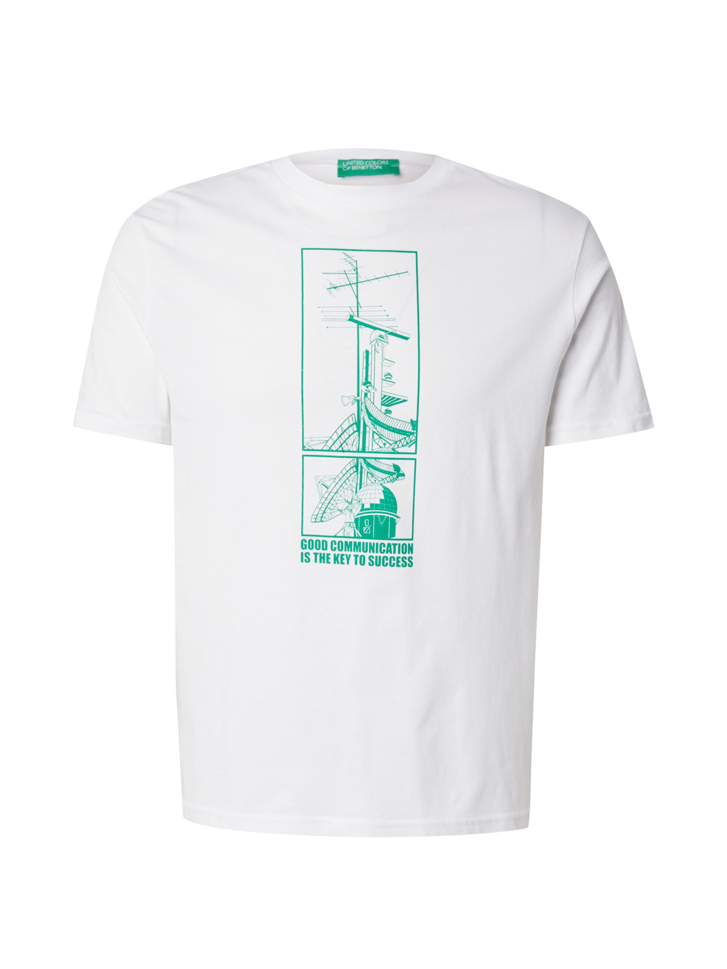 Fehér UNITED COLORS OF BENETTON Póló | ABOUT YOU