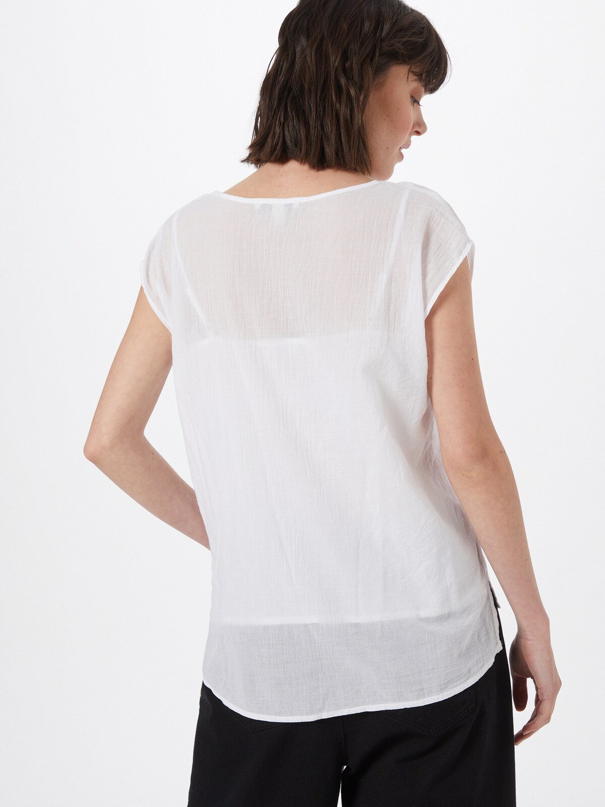ESPRIT Bluse in weiß | ABOUT YOU