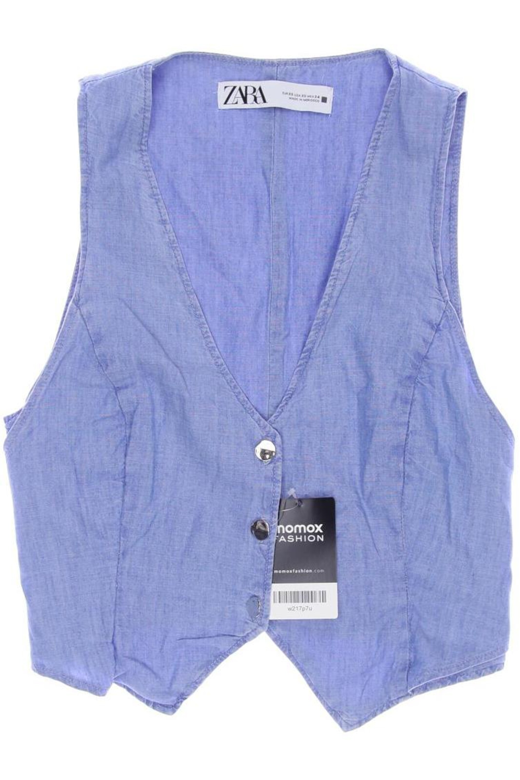ZARA Weste XS in Hellblau | ABOUT YOU