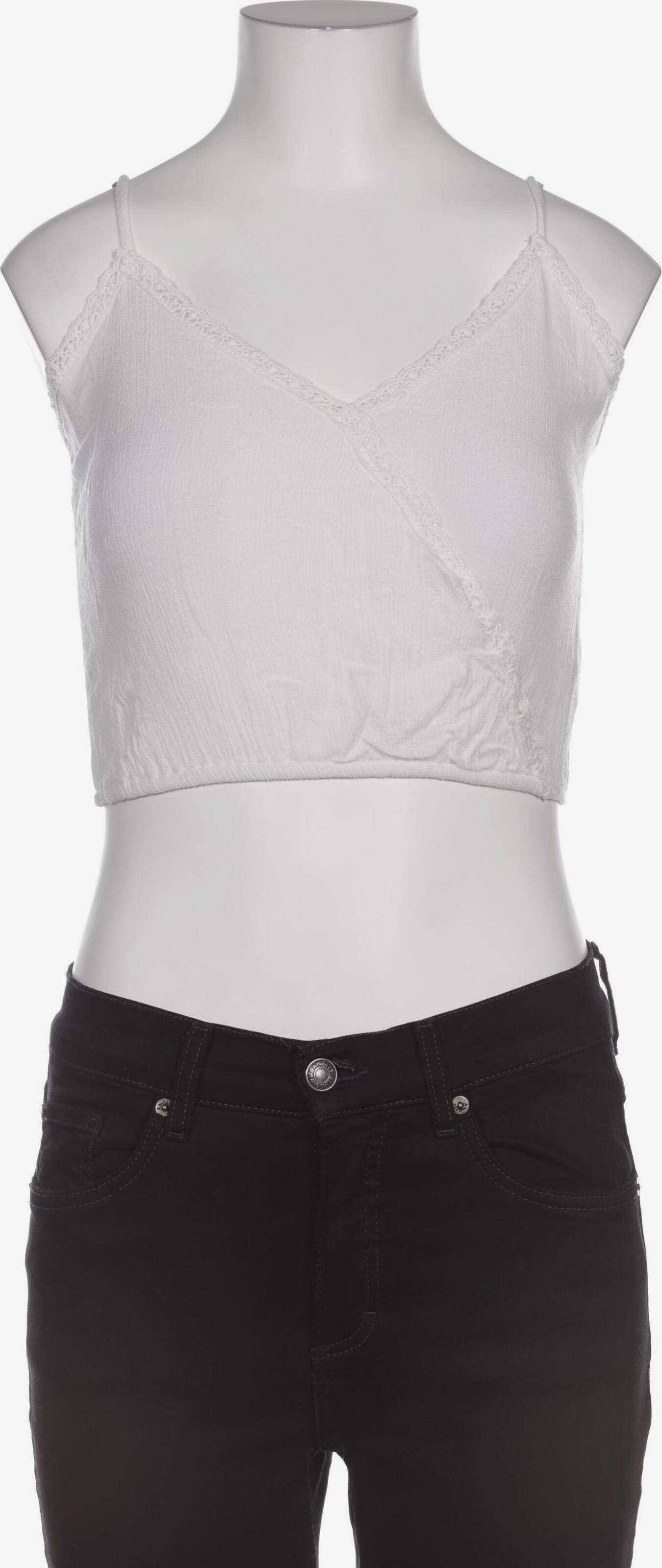 Brandy Melville Top XS-XL in Weiß | ABOUT YOU