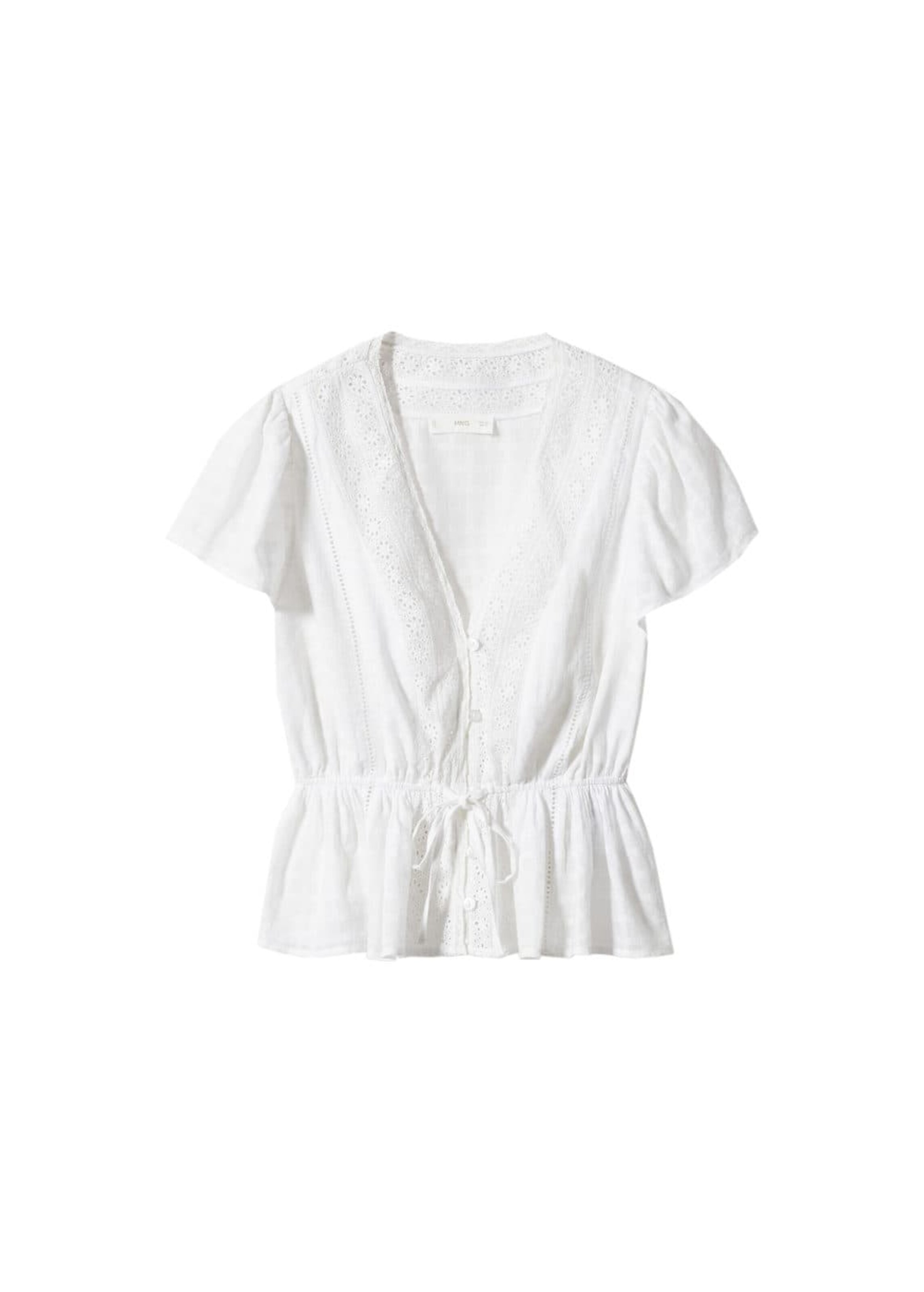 MANGO Bluse 'Lili' in Weiß | ABOUT YOU
