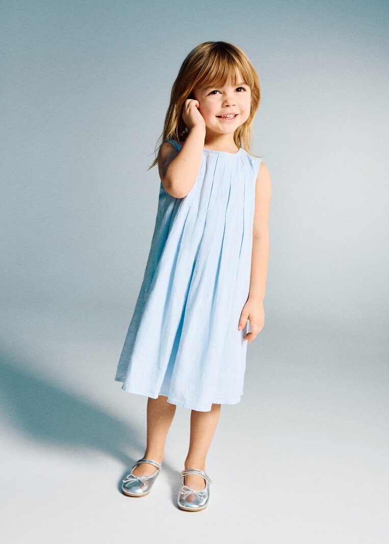 MANGO KIDS Kleid 'Litty' in Himmelblau | ABOUT YOU