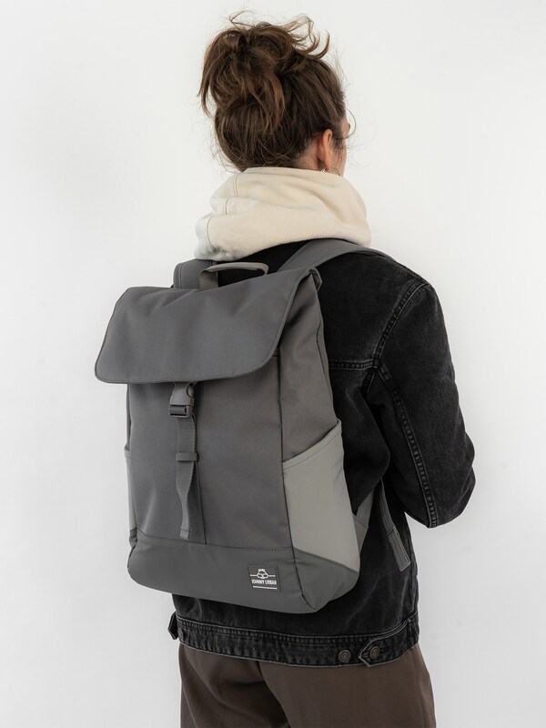 Johnny Urban Backpack 'Mika' in Light Grey, Dark Grey | ABOUT YOU
