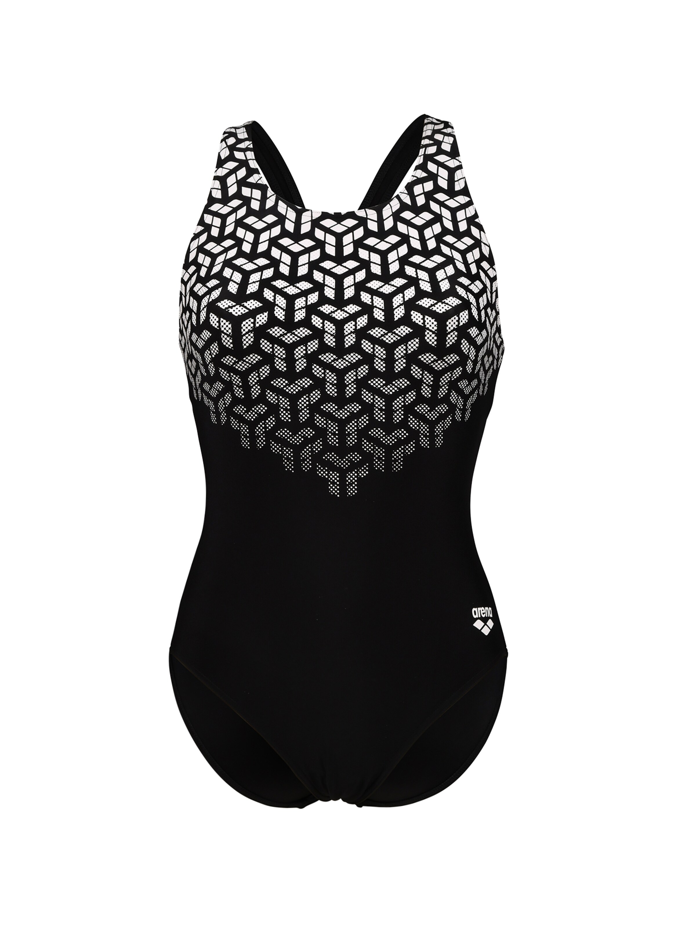 ARENA Bustier Sportbadpak 'KIKKO' in Zwart | ABOUT YOU