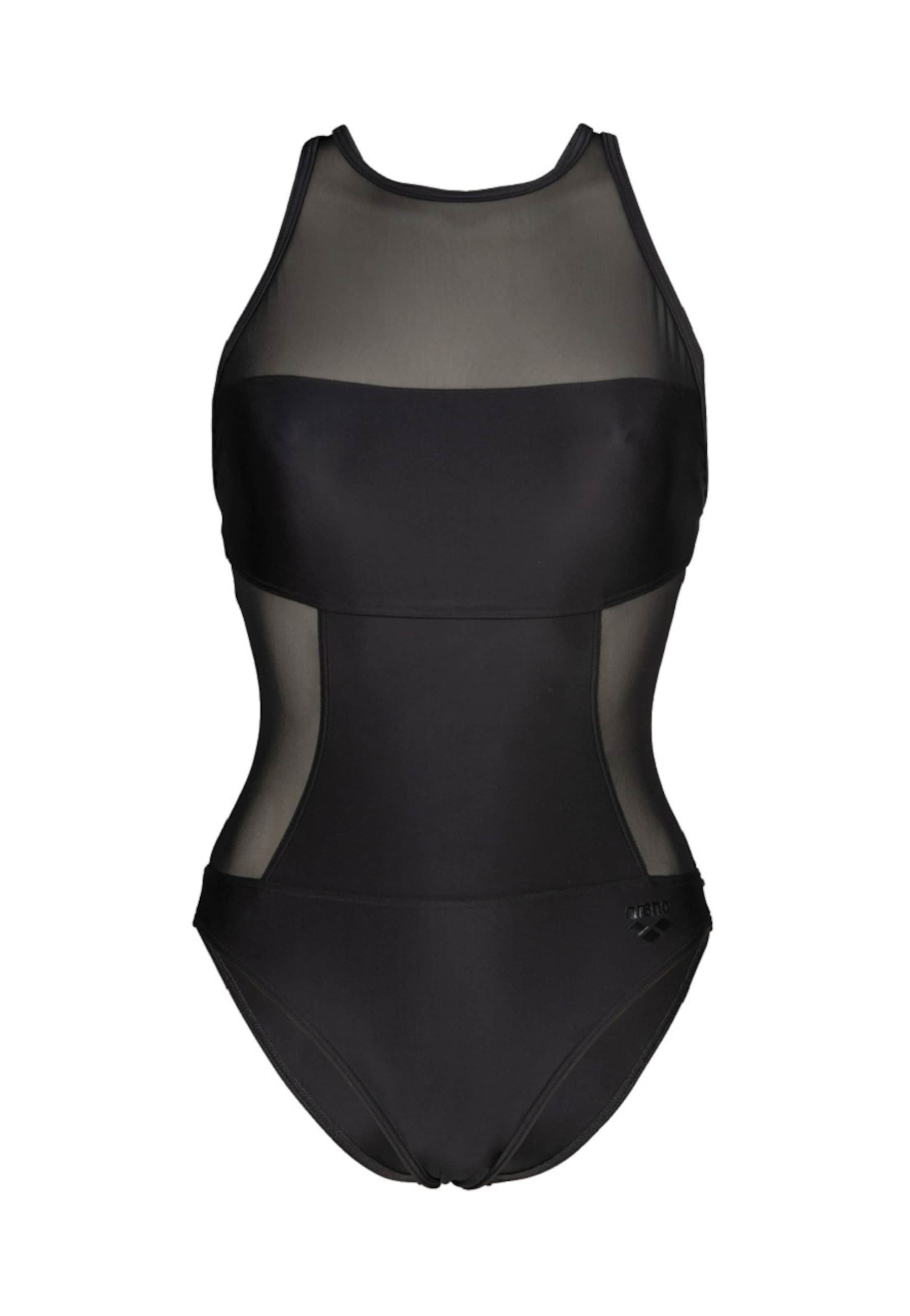 ARENA Badpak 'MESH PANELS PRO BACK' in Zwart | ABOUT YOU