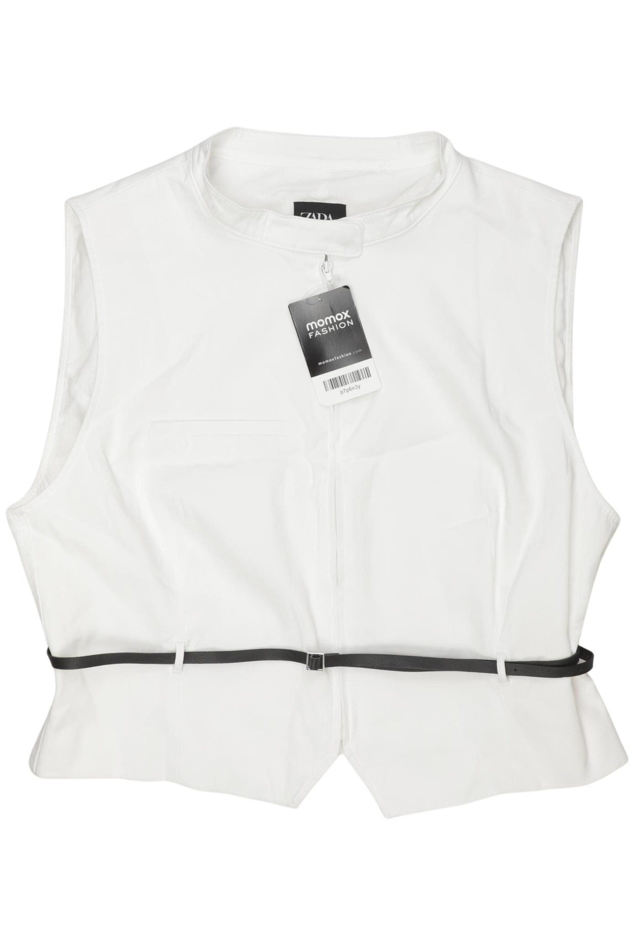 ZARA Weste XXL in Weiß | ABOUT YOU
