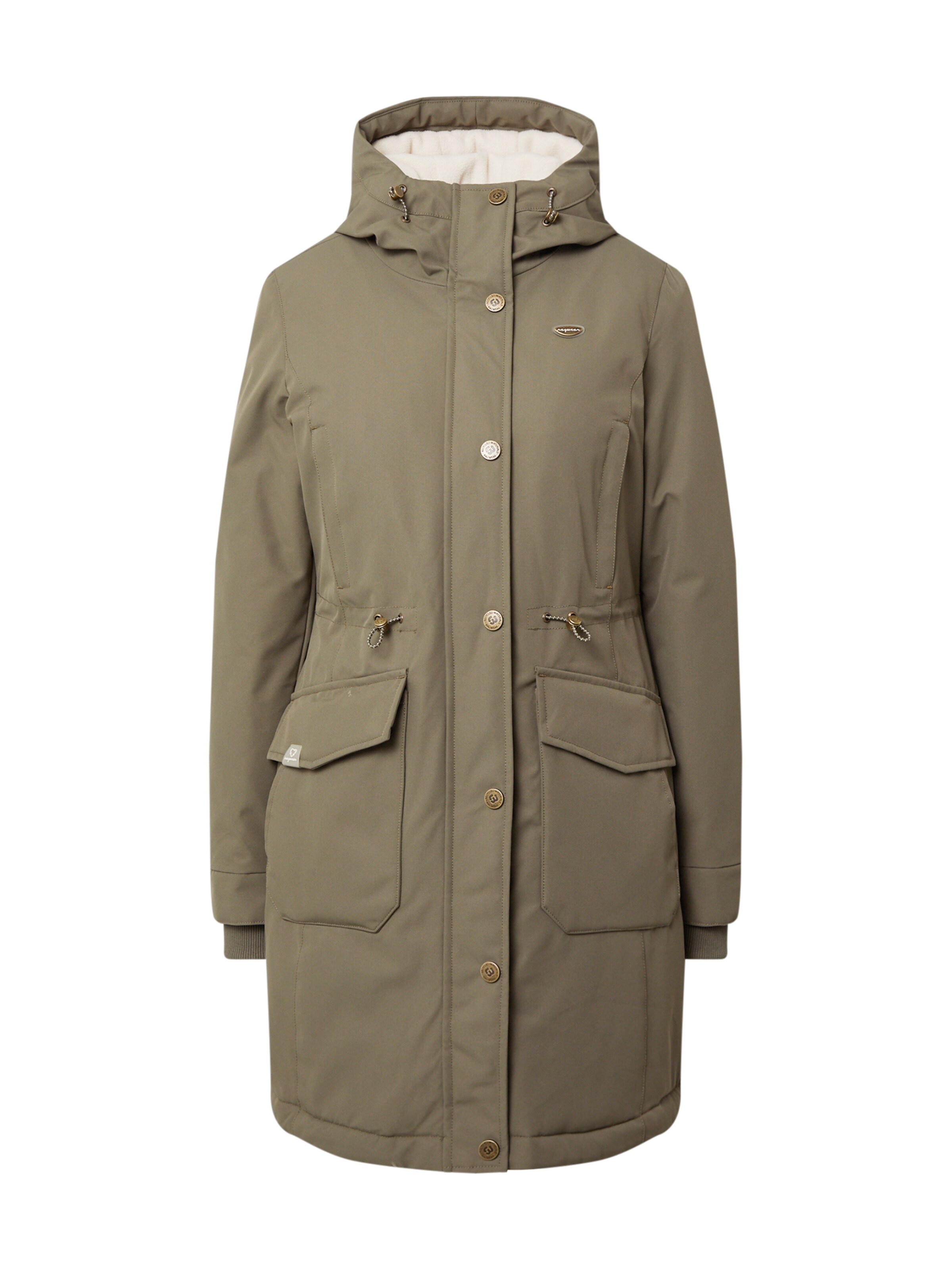 Ragwear Zimní parka 'RELOVED REMAKE' (Olivová) | ABOUT YOU