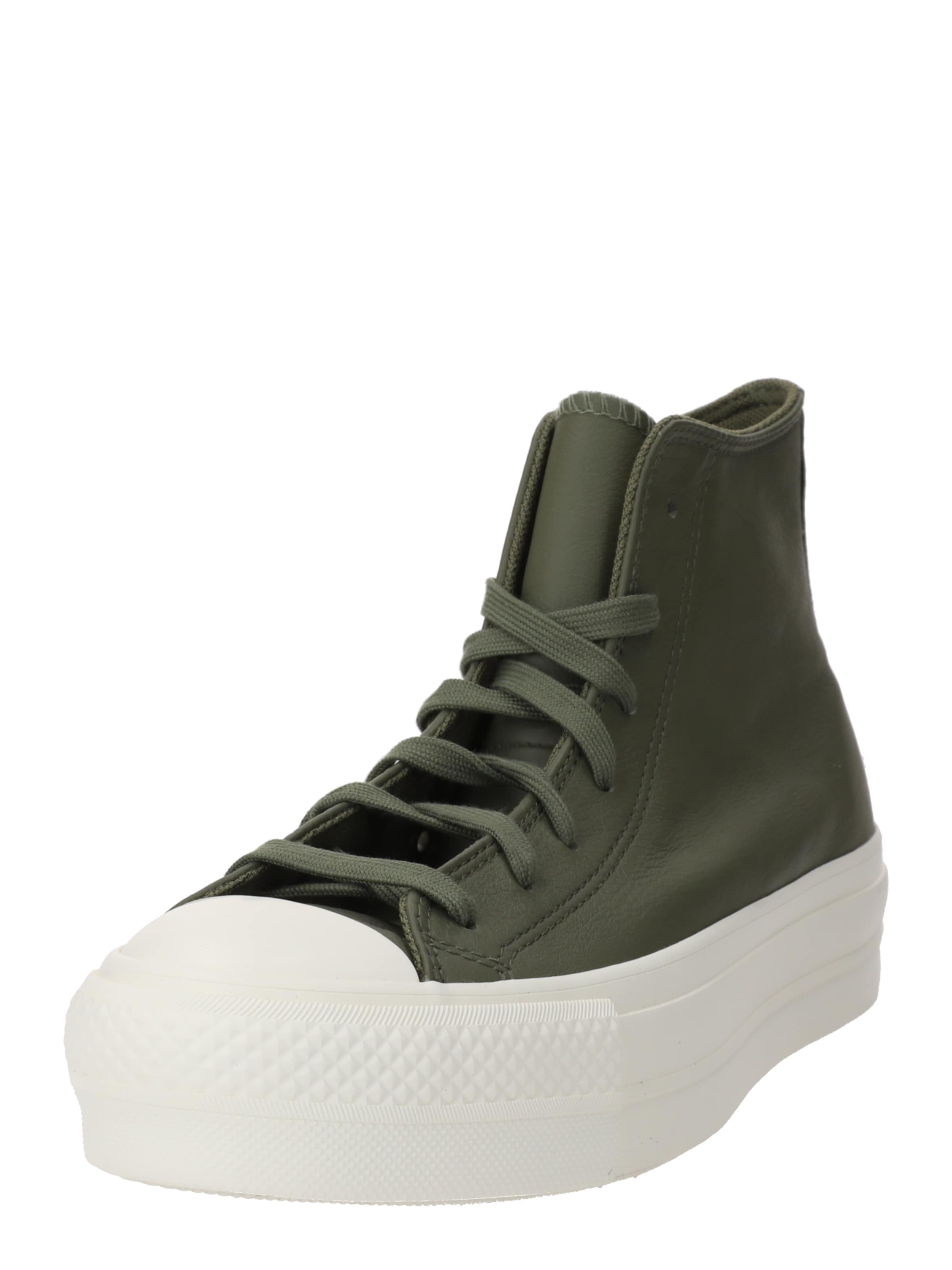 CONVERSE Sneaker înalt 'Chuck Taylor All Star Lift' pe Verde Închis ...