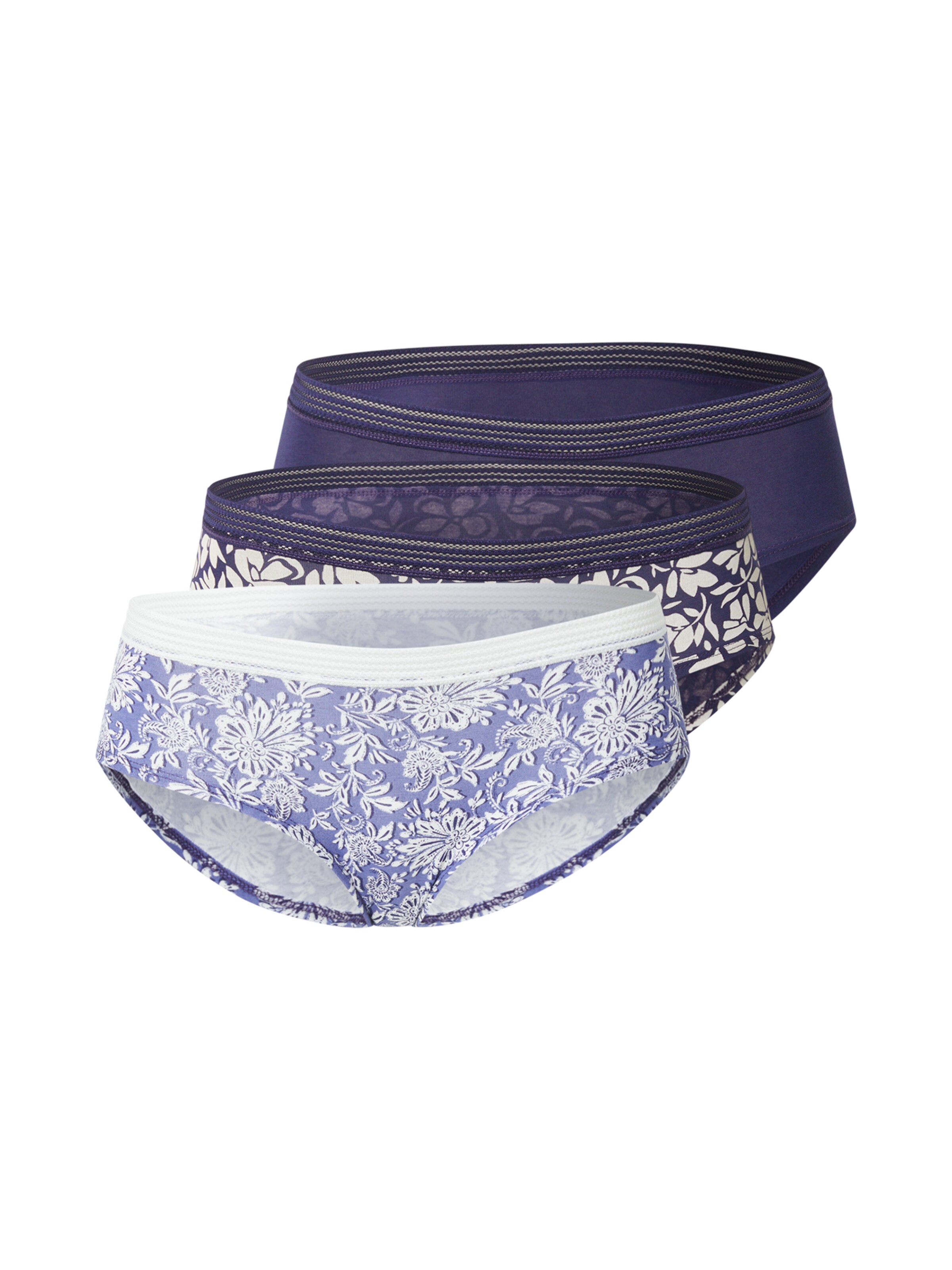 Indigo Spalva ETAM Kelnaitės paaukštintu liemeniu 'JACKIE LACE' | ABOUT YOU