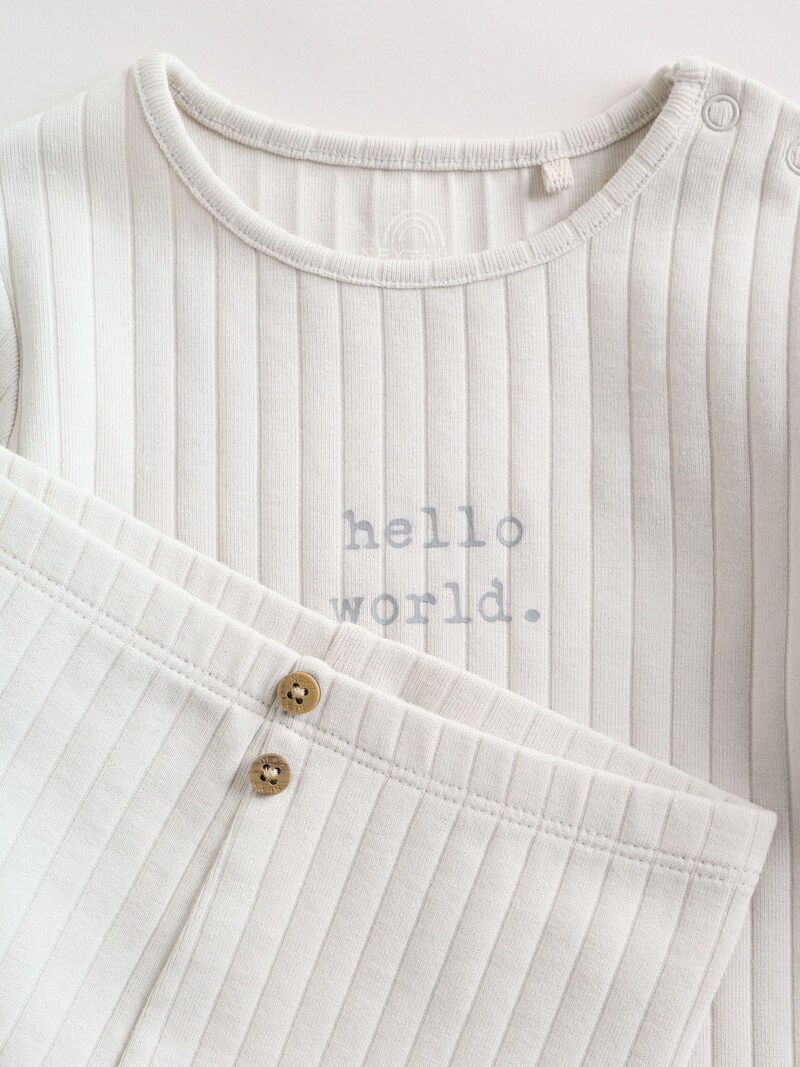 Set 'Hello World' Next en Gris Clair, Gris Foncé | ABOUT YOU