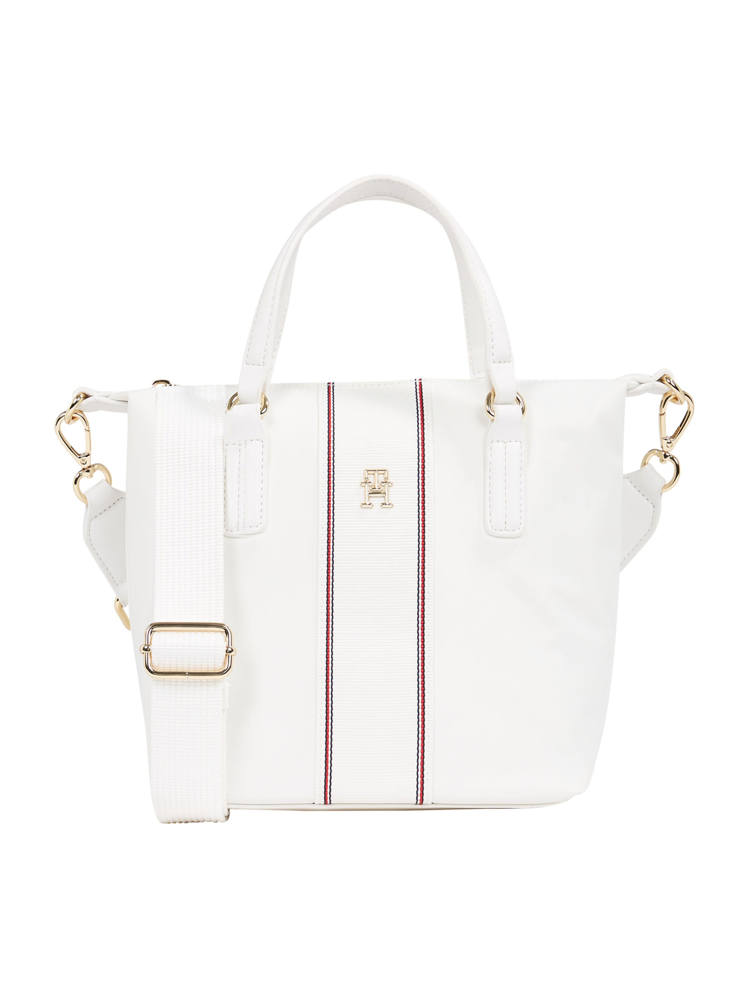 TOMMY HILFIGER Handtasche 'Poppy' in Weiß | ABOUT YOU