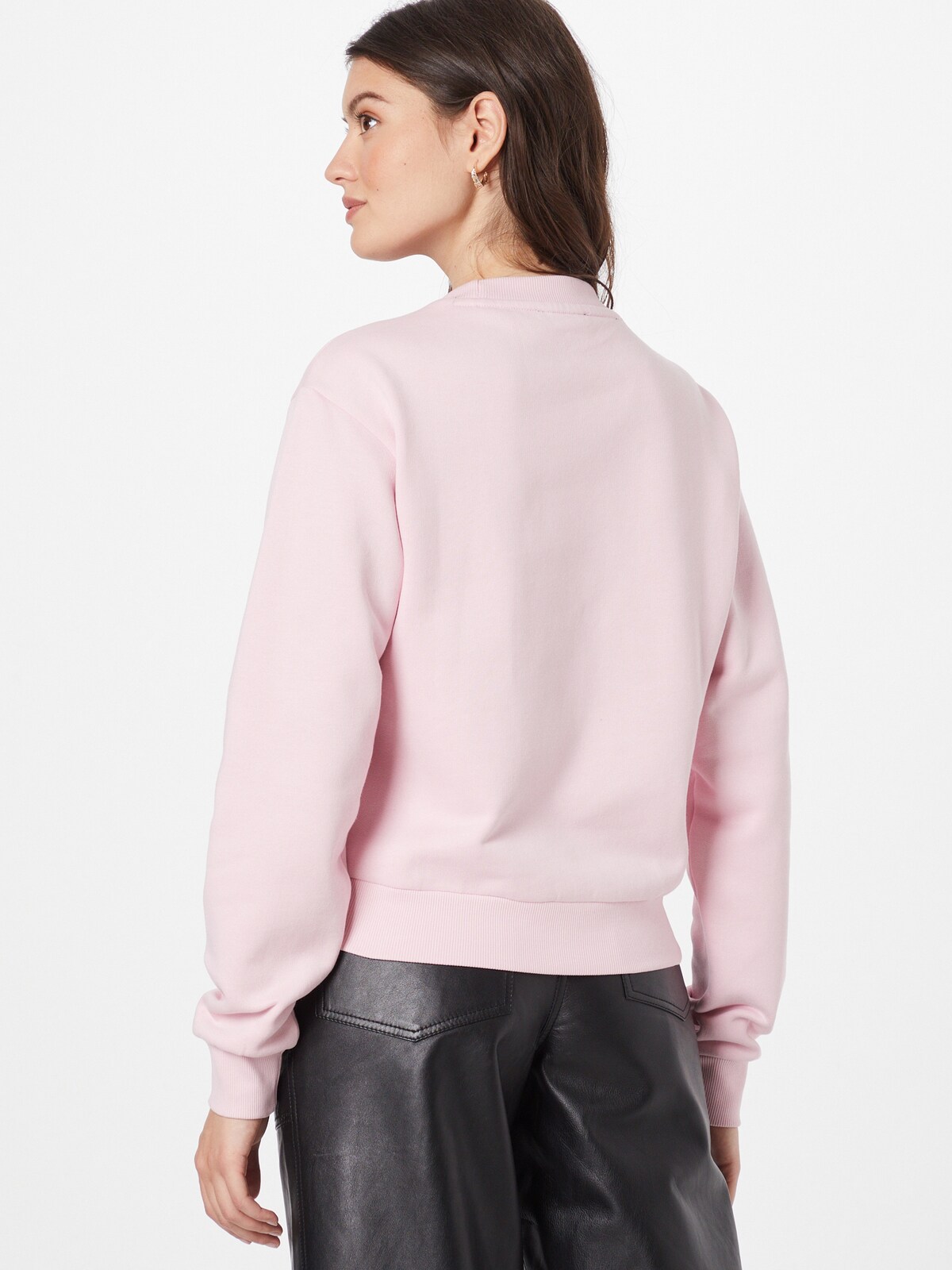 GUESS Sweatshirt in rosa / rot / schwarz / weiß | ABOUT YOU