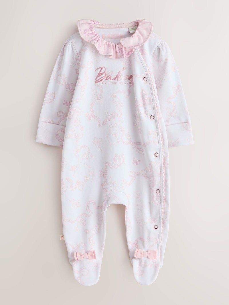 Baker by Ted Baker Pidžama set | Roza, Ružičasta, Bijela boja | ABOUT YOU