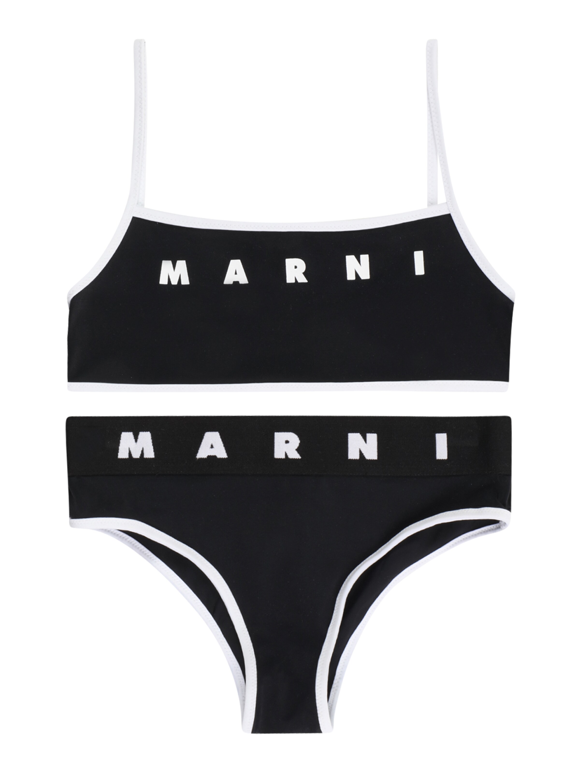 Marni Bustier Bikini in Zwart | ABOUT YOU