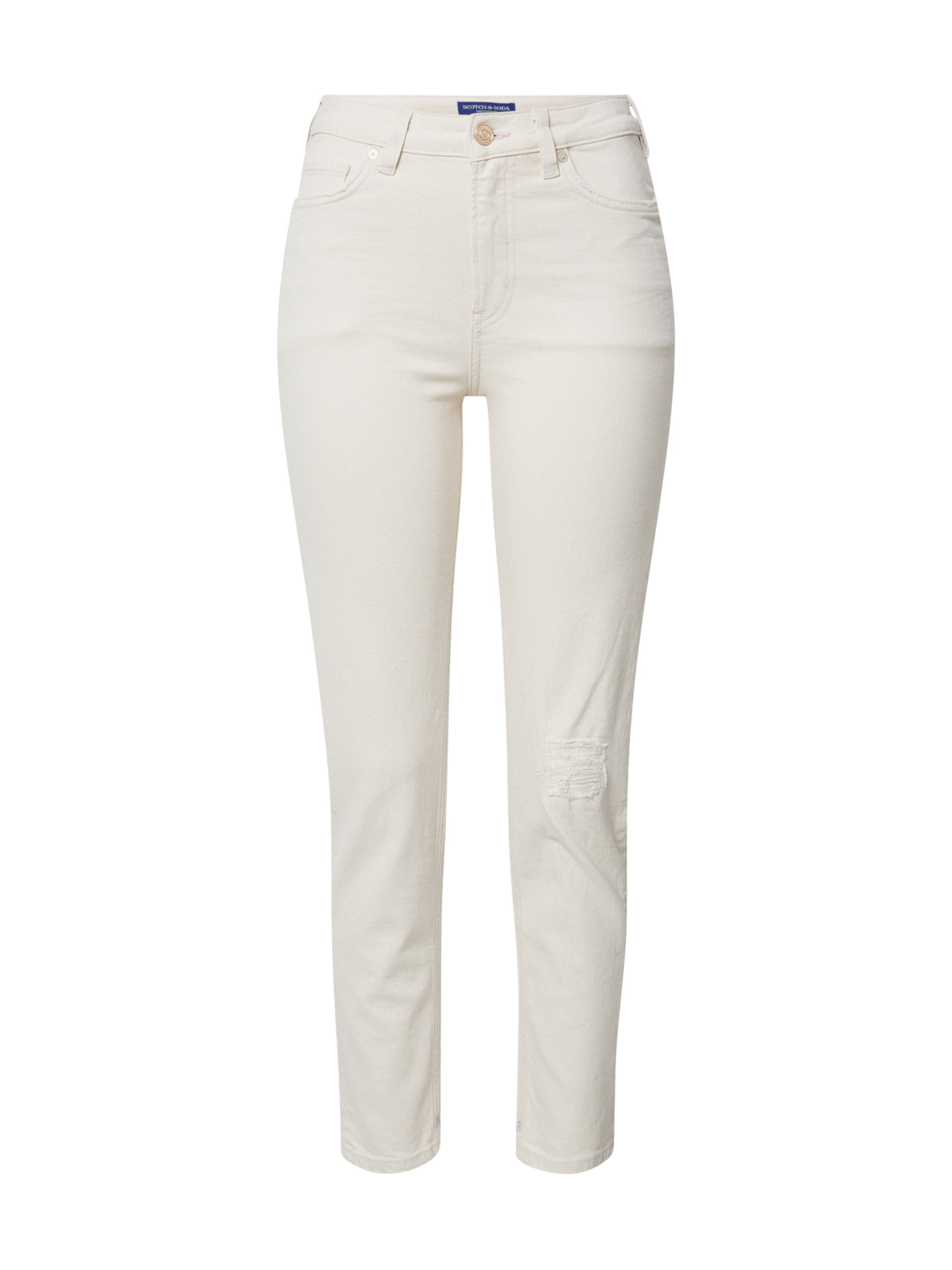 SCOTCH & SODA Slimfit Jeans 'Forget me not' in Offwhite | ABOUT YOU