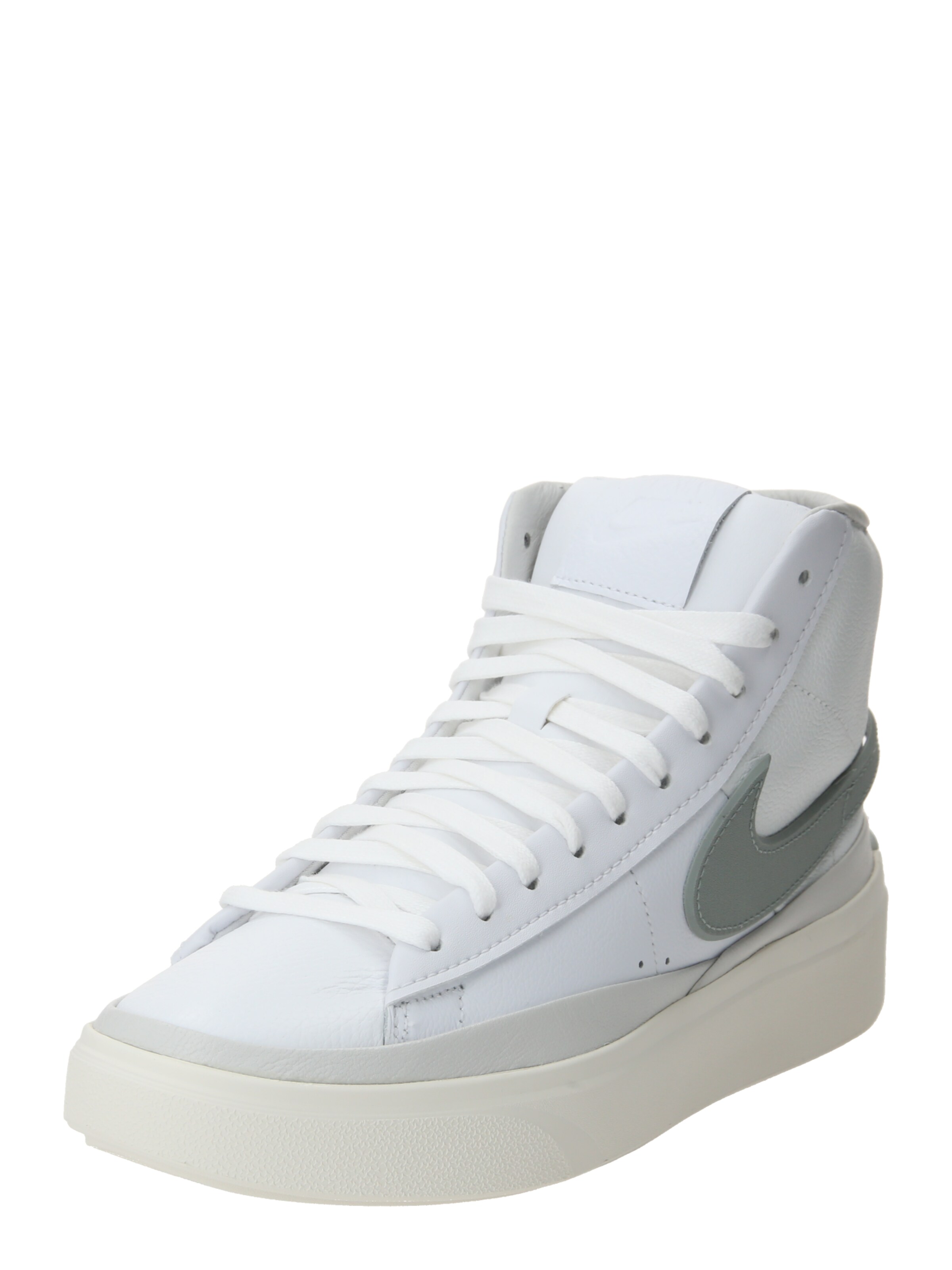 Nike Sportswear Sneaker înalt 'BLAZER PHANTOM' pe Alb | ABOUT YOU