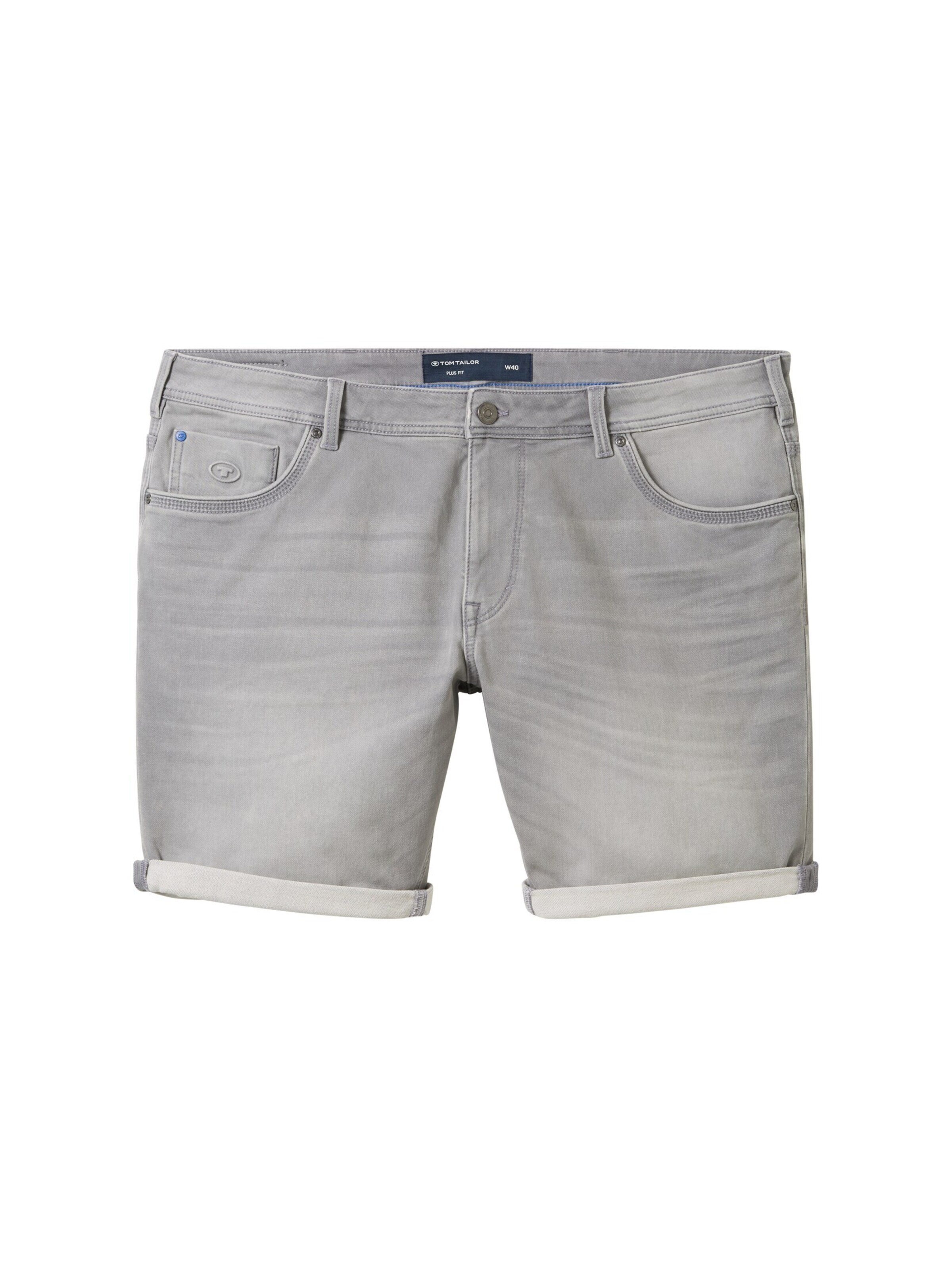 TOM TAILOR Men + Loosefit Jeans in Grey Denim | ABOUT YOU