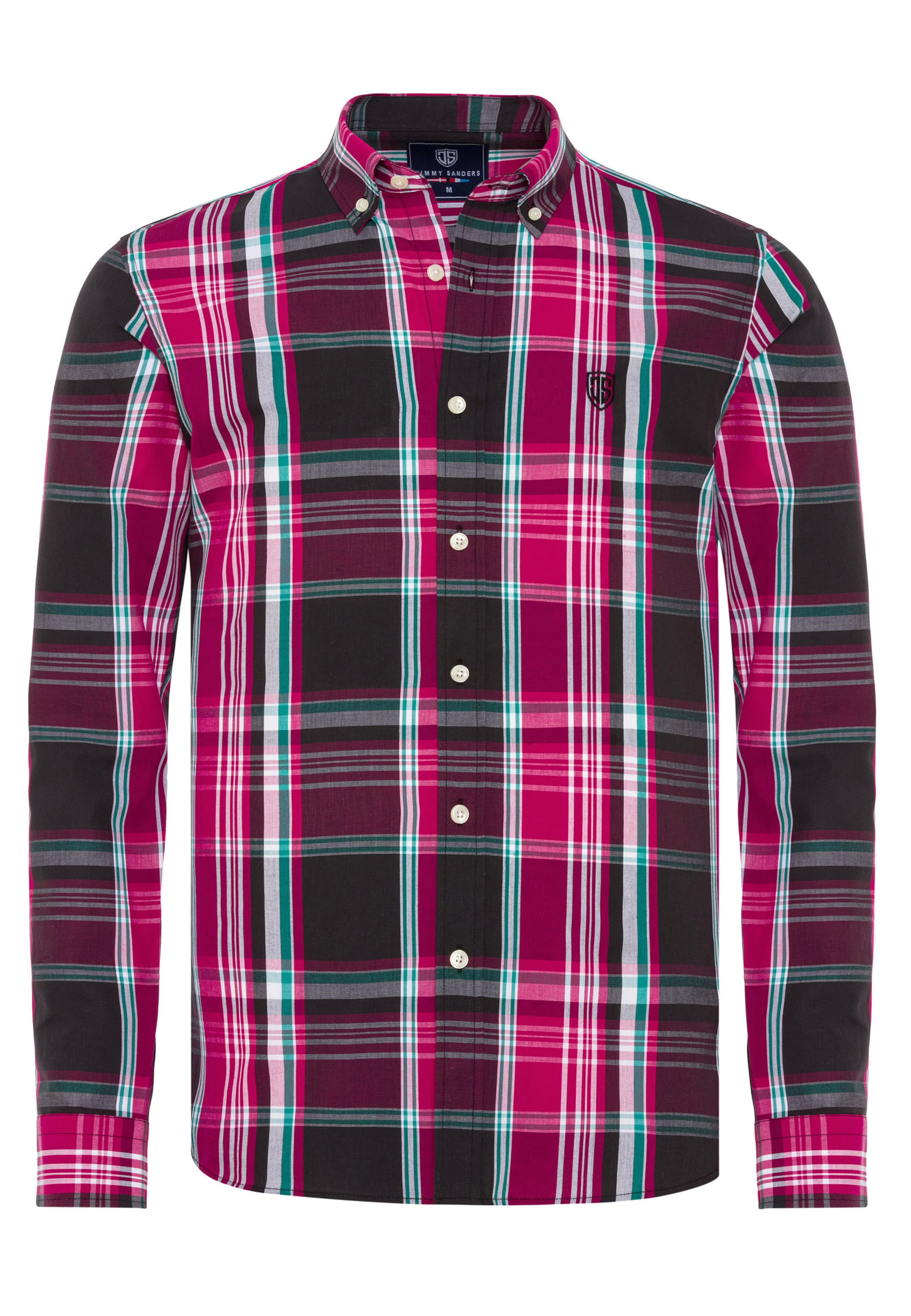 Jimmy Sanders Slim fit Cămașă pe Negru | ABOUT YOU