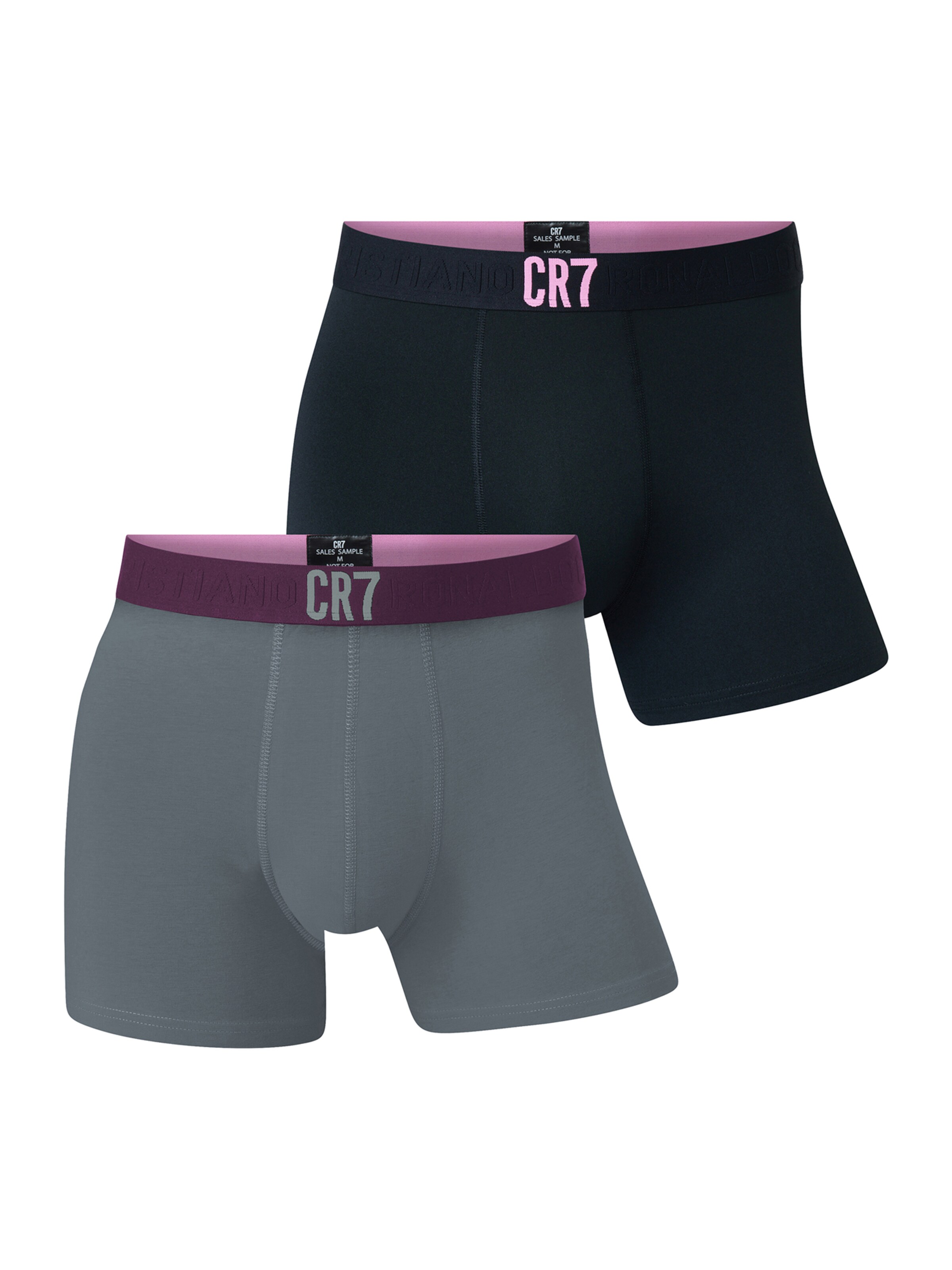 CR7 - Cristiano Ronaldo Boxershorts ' Fashion ' in Grijs, Zwart | ABOUT YOU