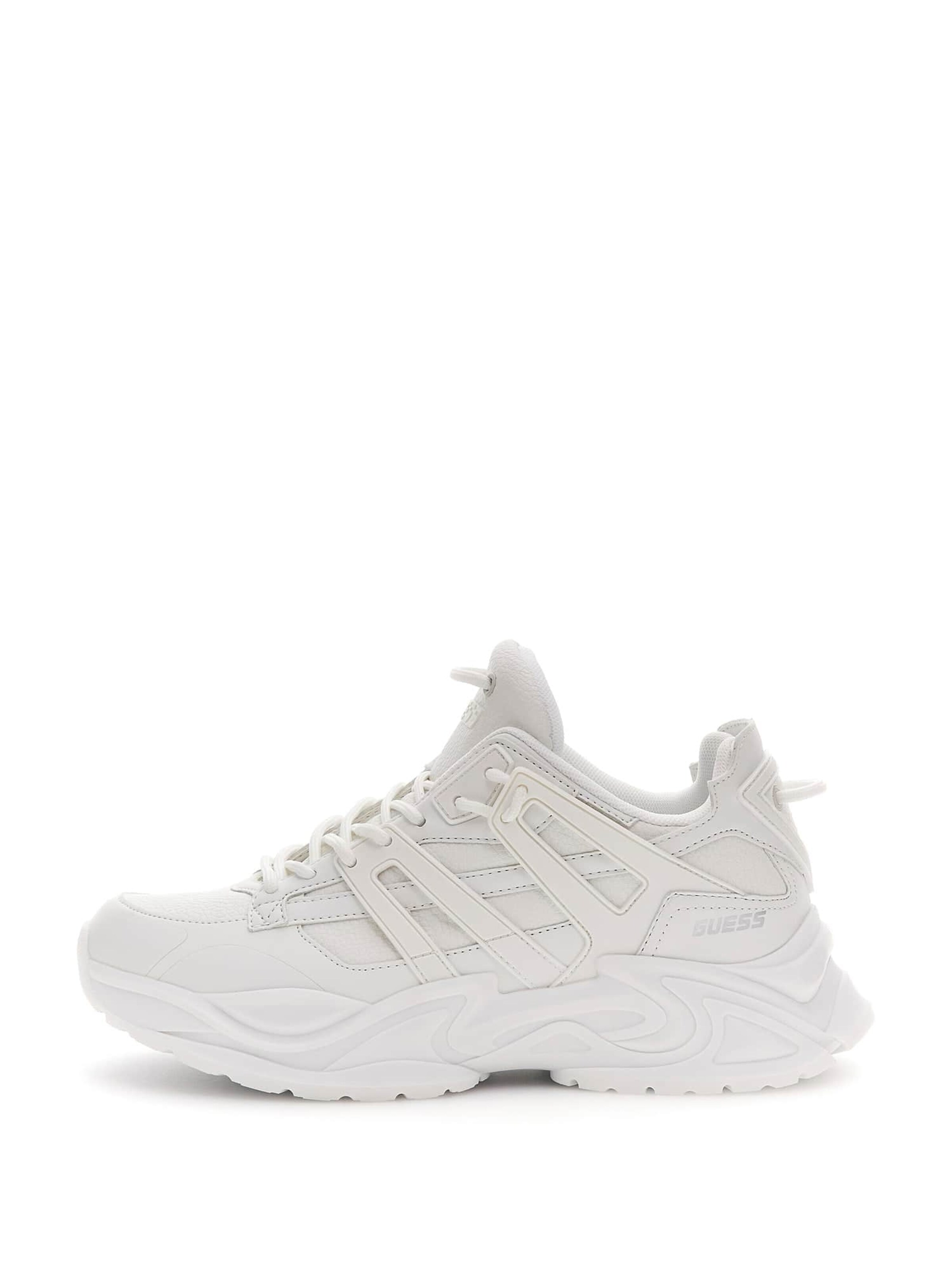 GUESS Sneaker 'Belluna' in Weiß | ABOUT YOU