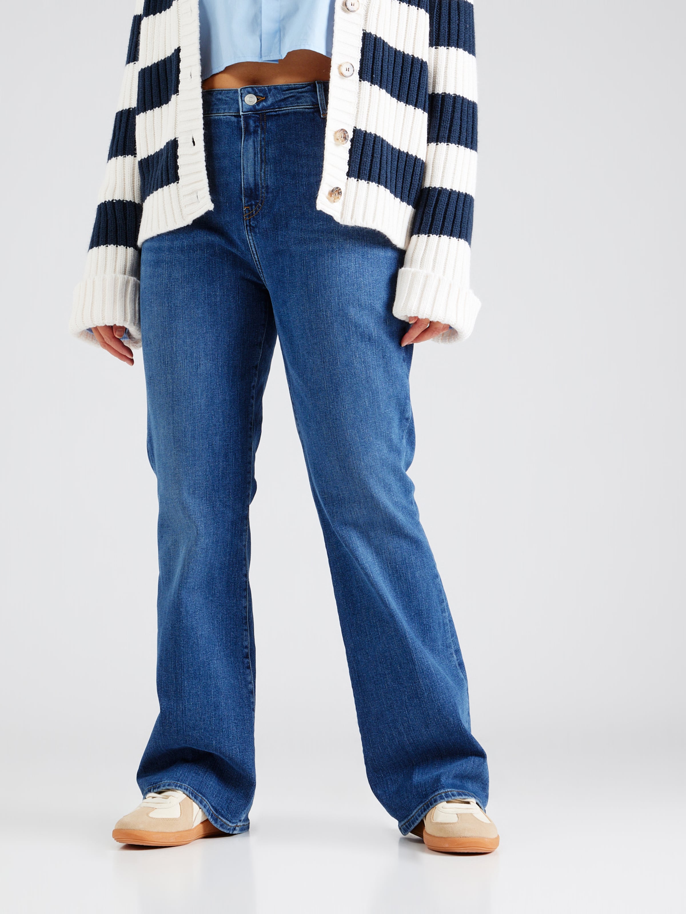 Flared Jeans ANA blue denim 35 36