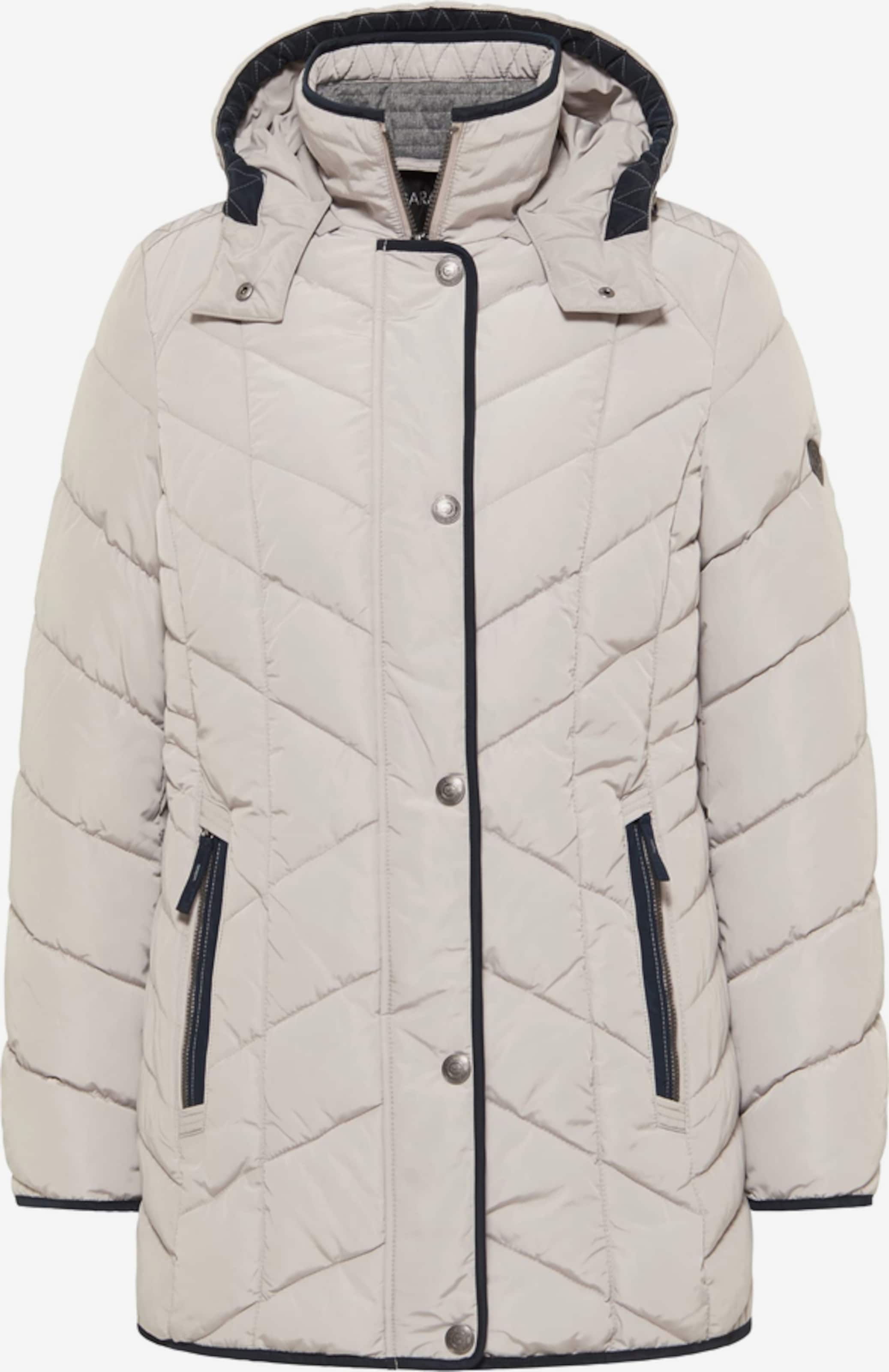 Barbara Lebek Winterjas in Grijs, Stone Grey | ABOUT YOU