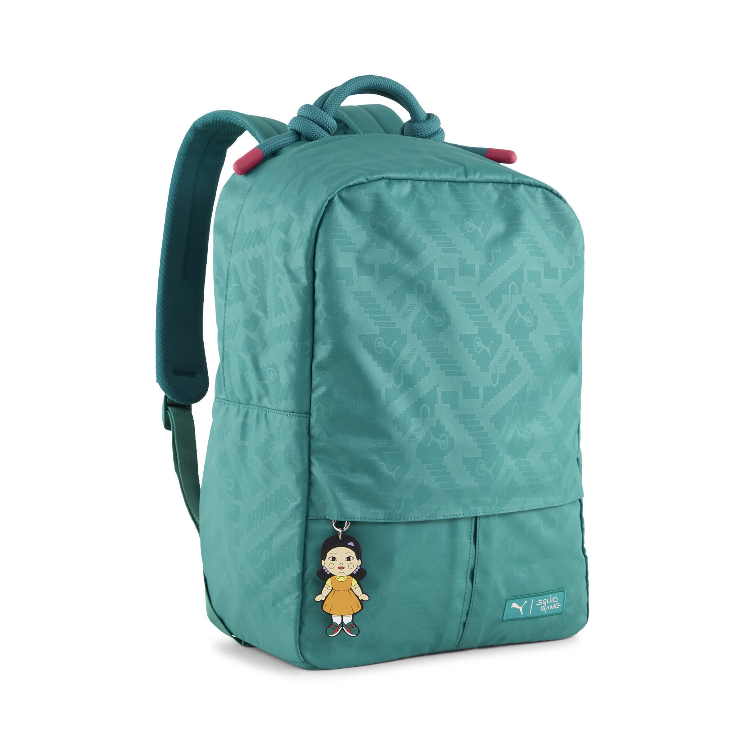 PUMA Rucksack 'Puma x Squid Game' in Jade | ABOUT YOU