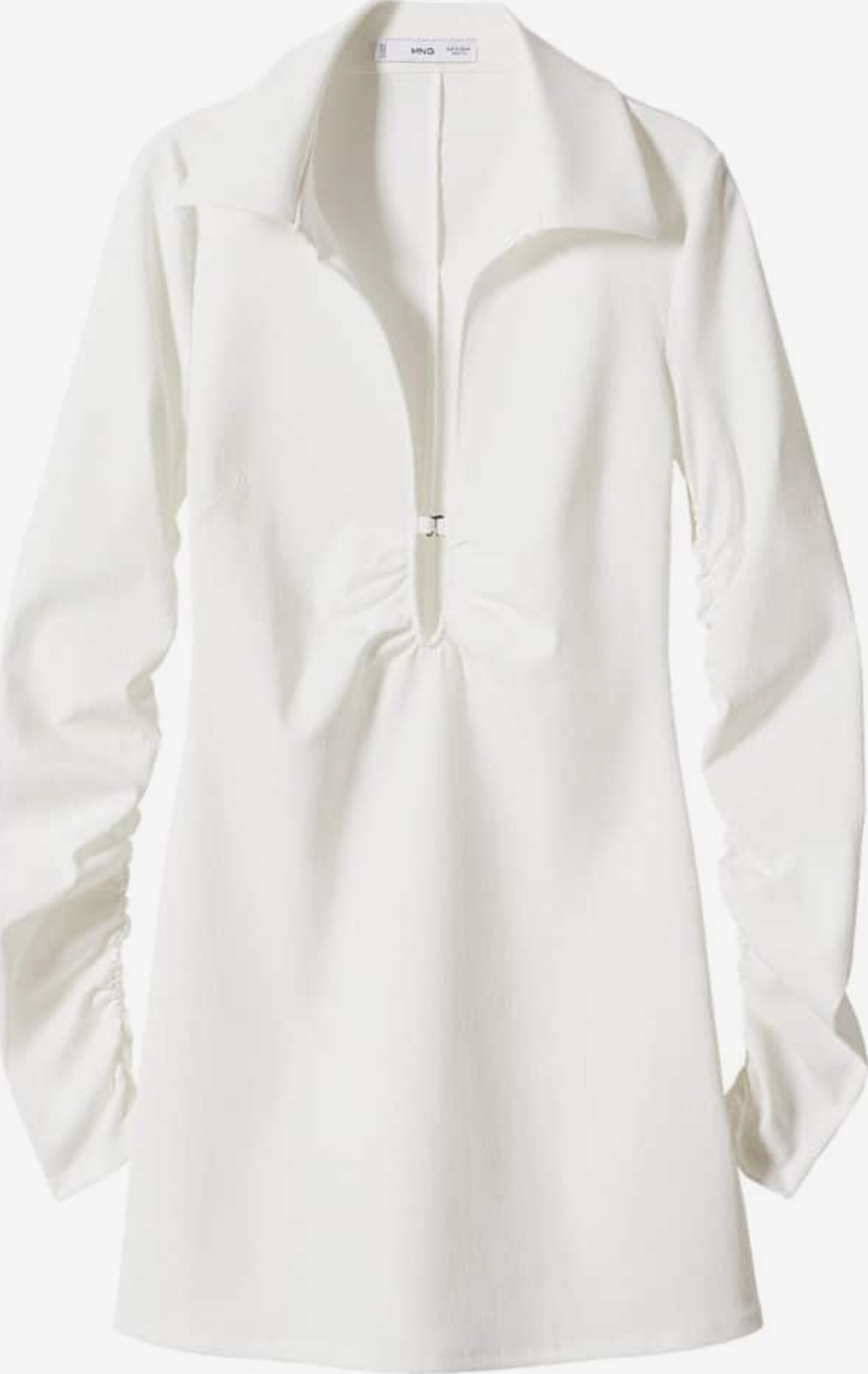 MANGO Košulja haljina 'Tecla' | Prljavo Bijela boja | ABOUT YOU