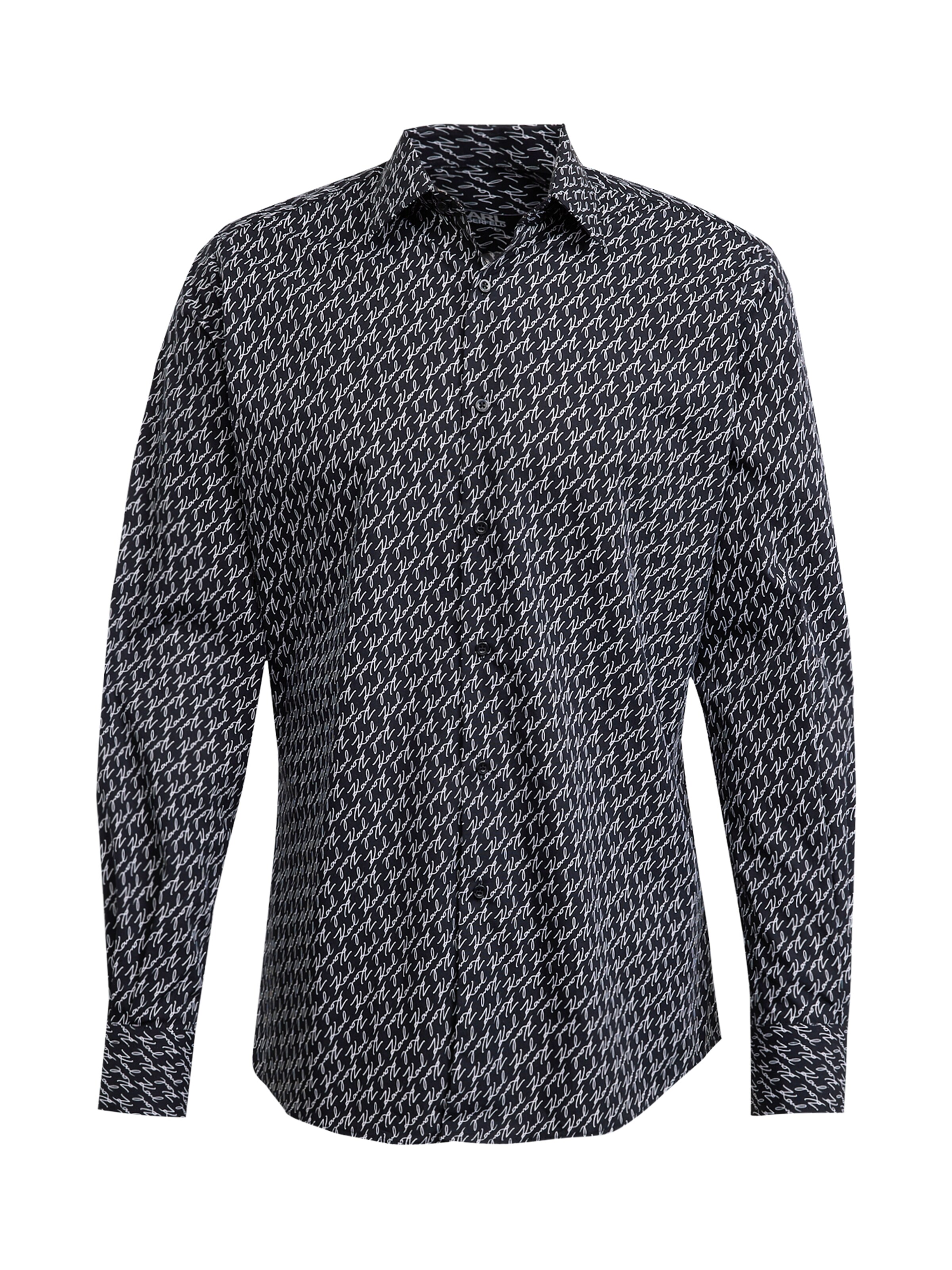 Juoda Karl Lagerfeld Standartinis modelis Marškiniai | ABOUT YOU