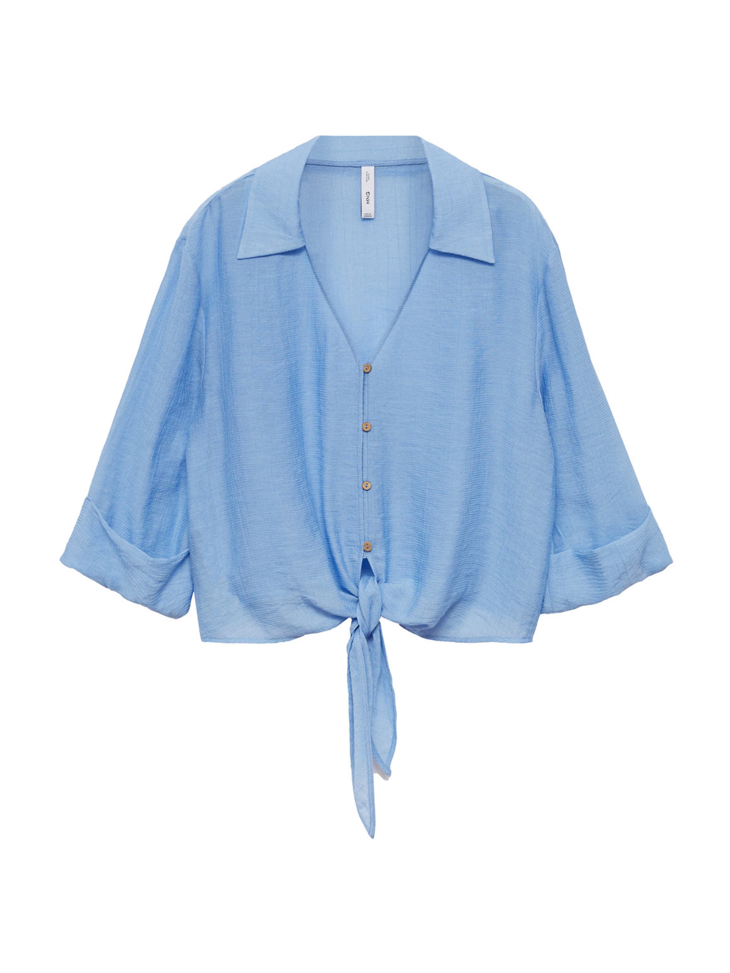 MANGO Halenka 'MOLA' (Světlemodrá) | ABOUT YOU