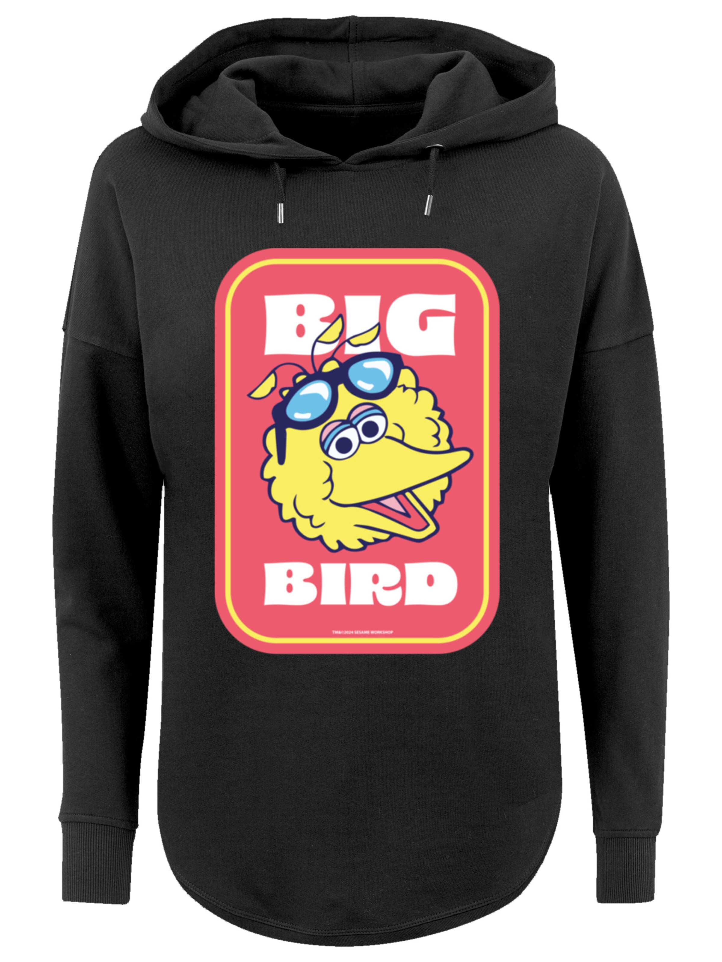 Sweat-shirt 'Sesame Street Bilbo Big Bird Sticker' F4NT4STIC en Noir ...