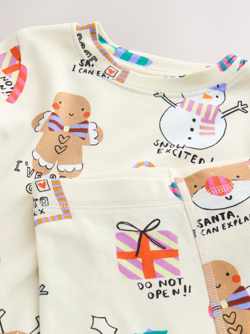 Next Pidžama set | Ecru/Prljavo Bijela boja | ABOUT YOU