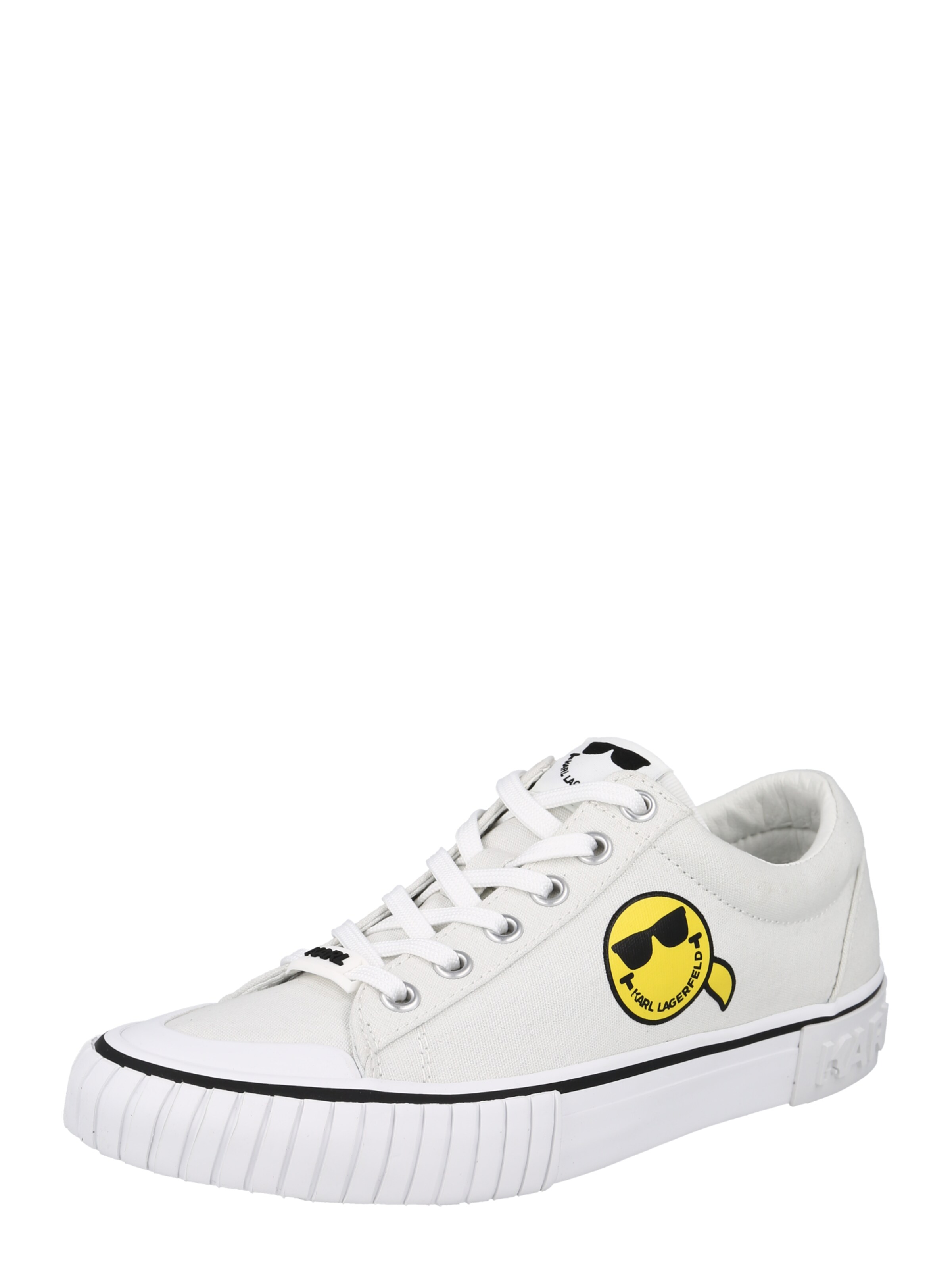 Karl Lagerfeld Sneaker low 'KAMPUS II Lo - KL x Smiley' i Hvid | ABOUT YOU