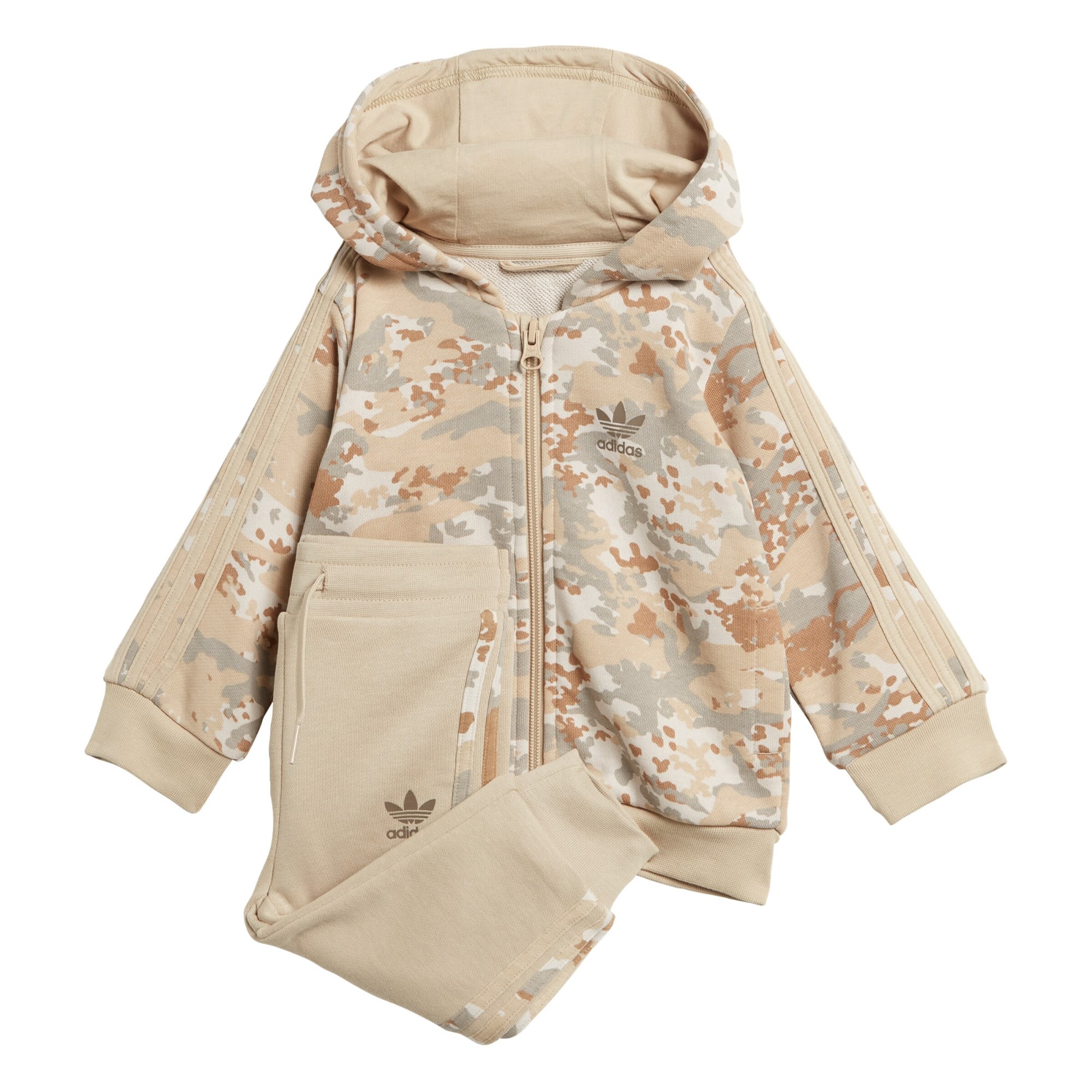 ADIDAS ORIGINALS Joggingpak in Beige, Chamois | ABOUT YOU