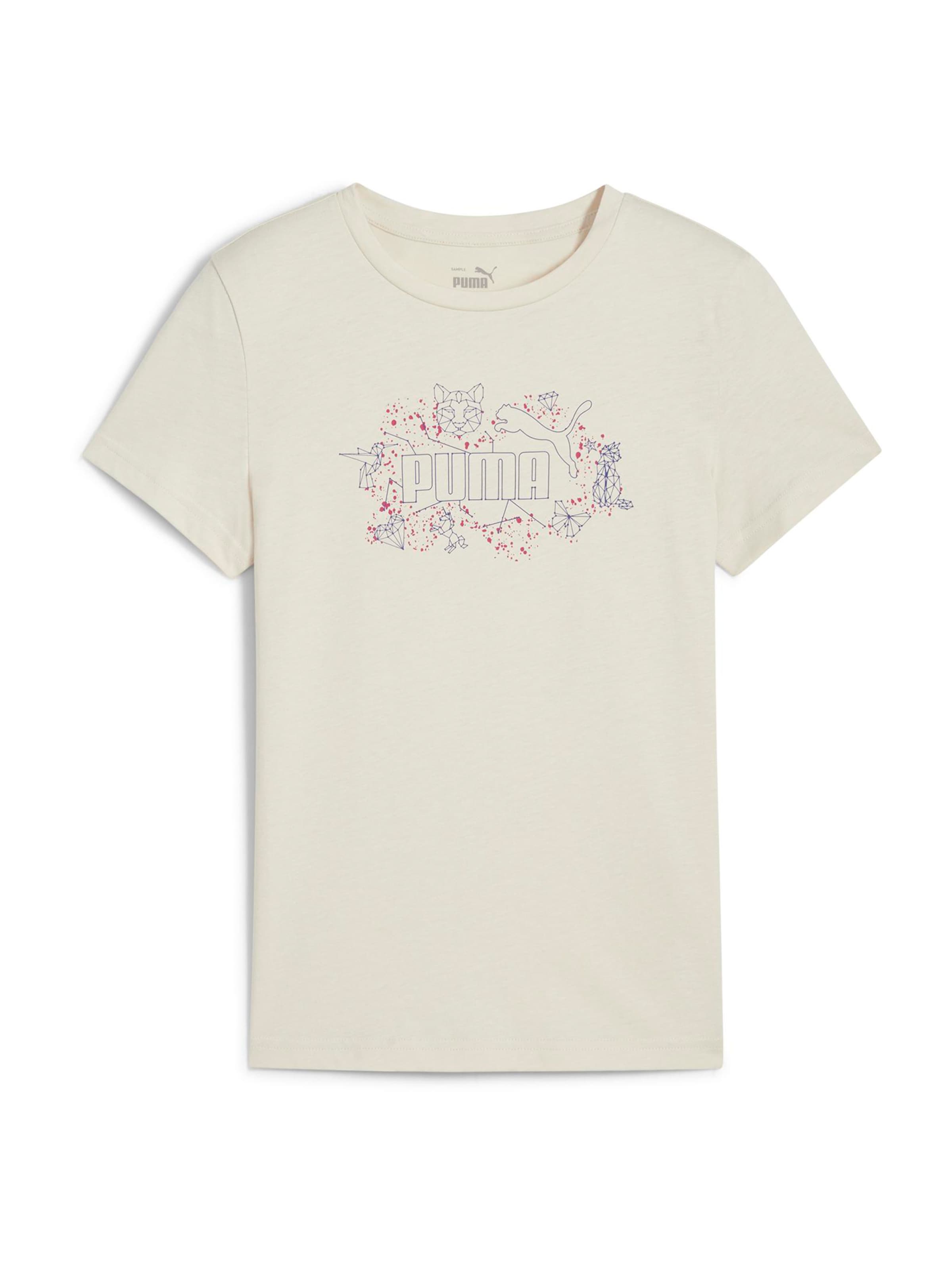 PUMA Camisola 'ESS STARRY SAFARI' em Branco Lã | ABOUT YOU