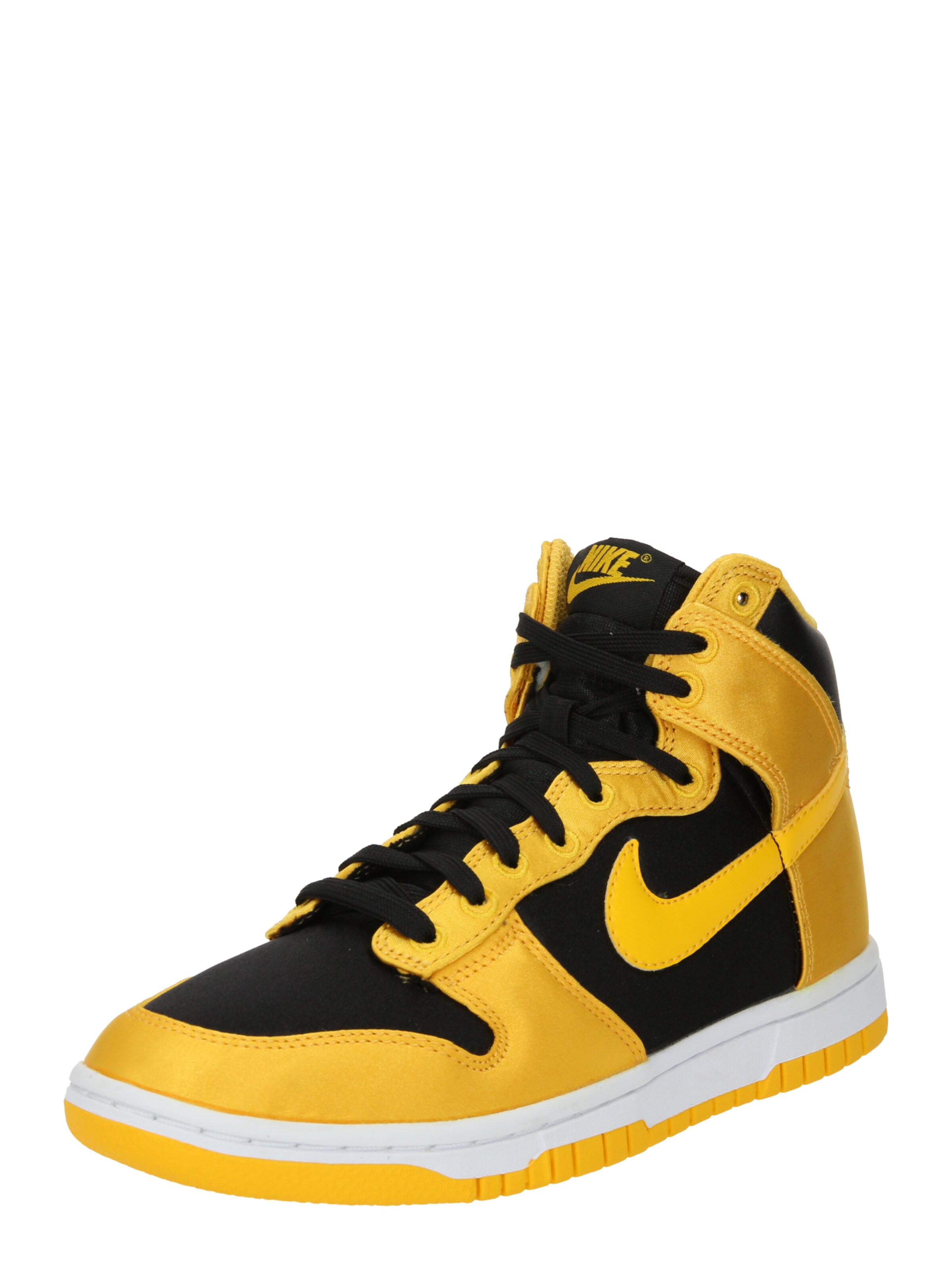 Nike Sportswear Sneaker înalt 'Dunk' pe Galben, Negru | ABOUT YOU