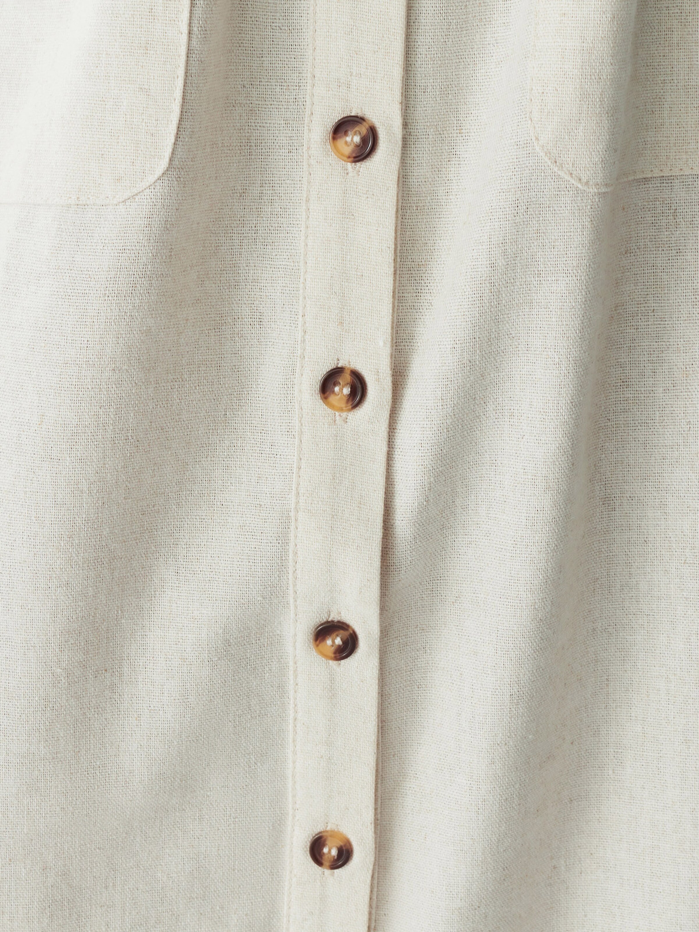 Willa Košeľové šaty 'Zel' vo farbe Krémová | ABOUT YOU