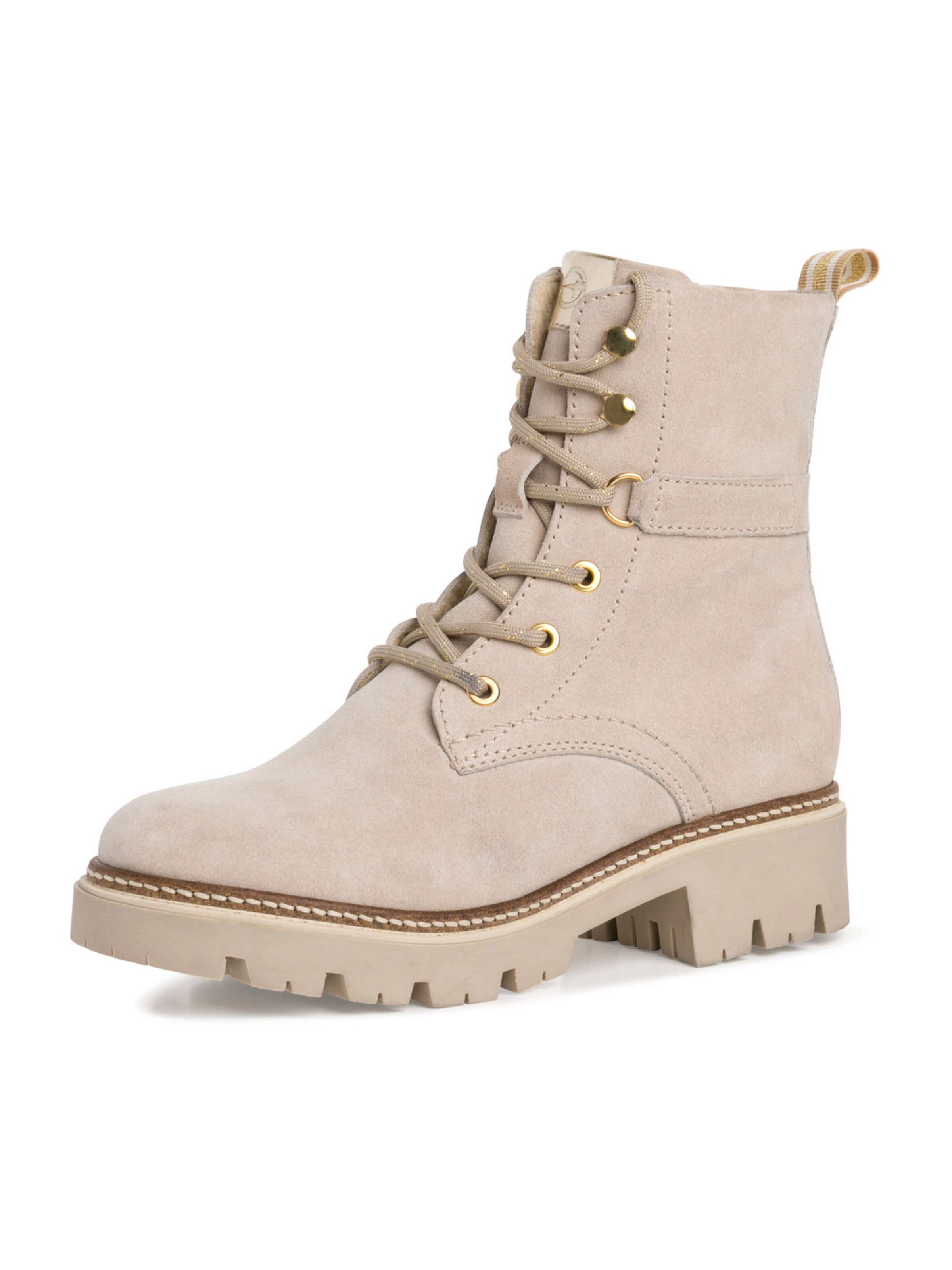 Tamaris Botim com fivela em Bege Claro | ABOUT YOU