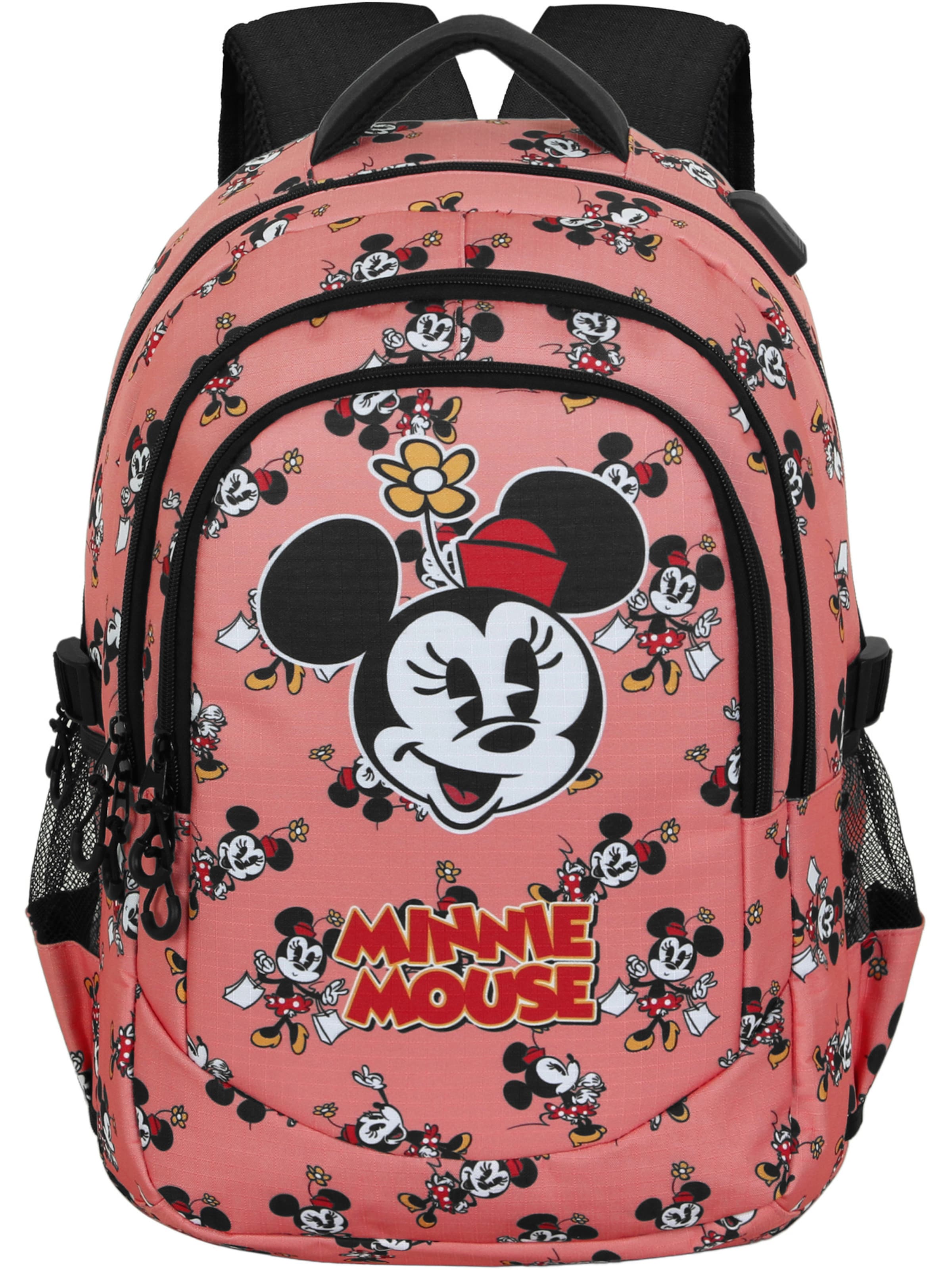Sac à dos 'Minnie Mouse Aqua-PLUS Running ' DISNEY en Rose Ancienne ...